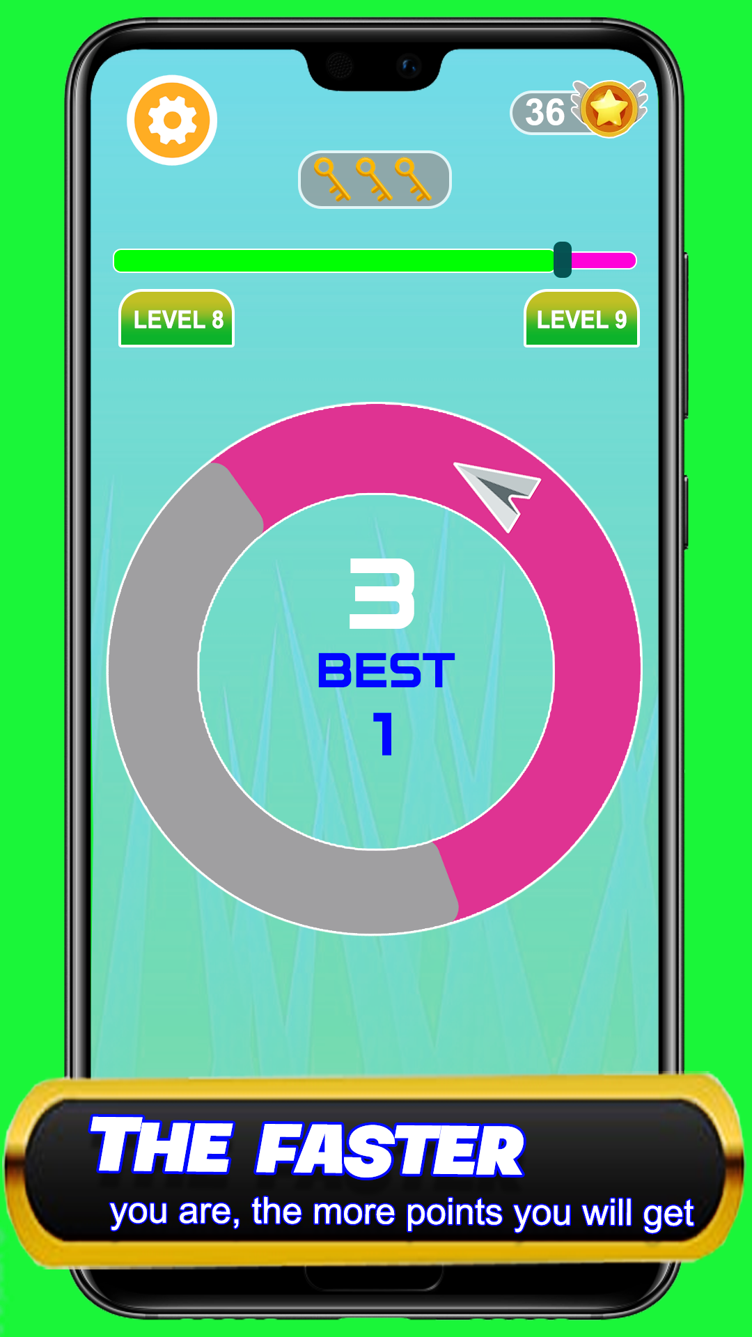 Tap and Catch Circle On Time android iOS apk download for free-TapTap