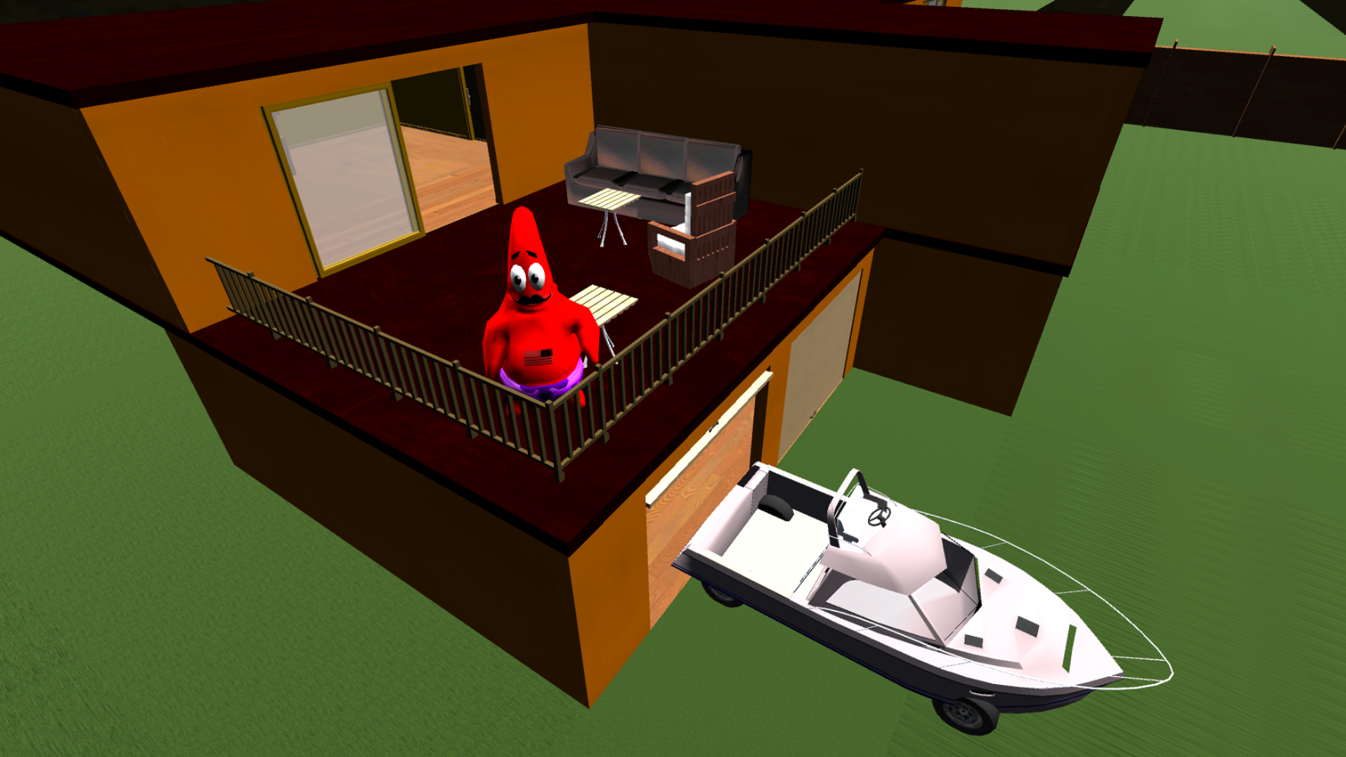 Patrick Star. Sponge's Neighbor of Bob 3D android iOS apk download for ...