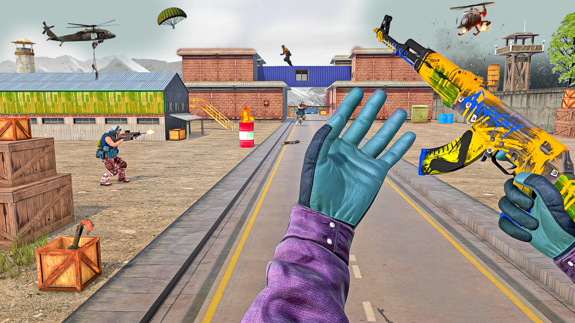 Counter Strike: Mask Gun Games android iOS apk download for free-TapTap