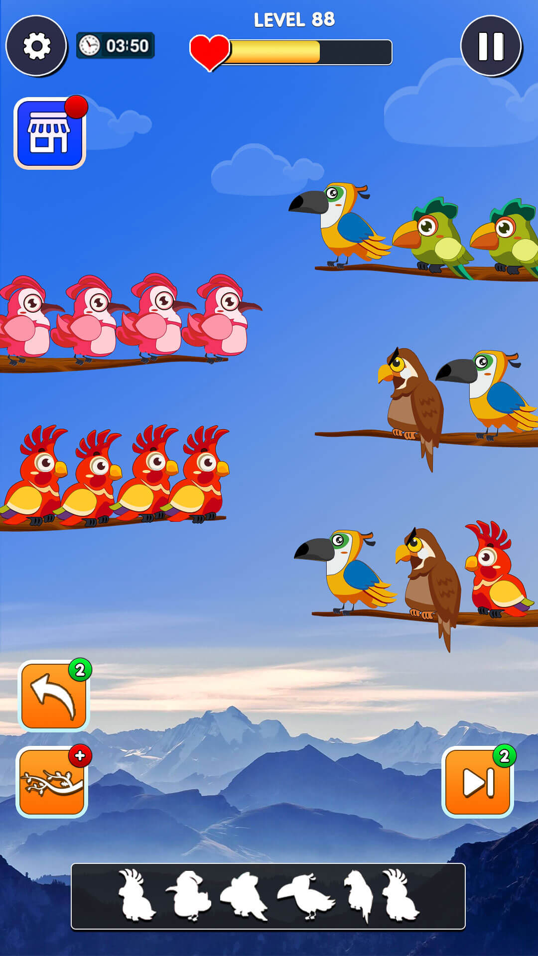 Bird Sort: Sorting Bird Games android iOS apk download for free-TapTap