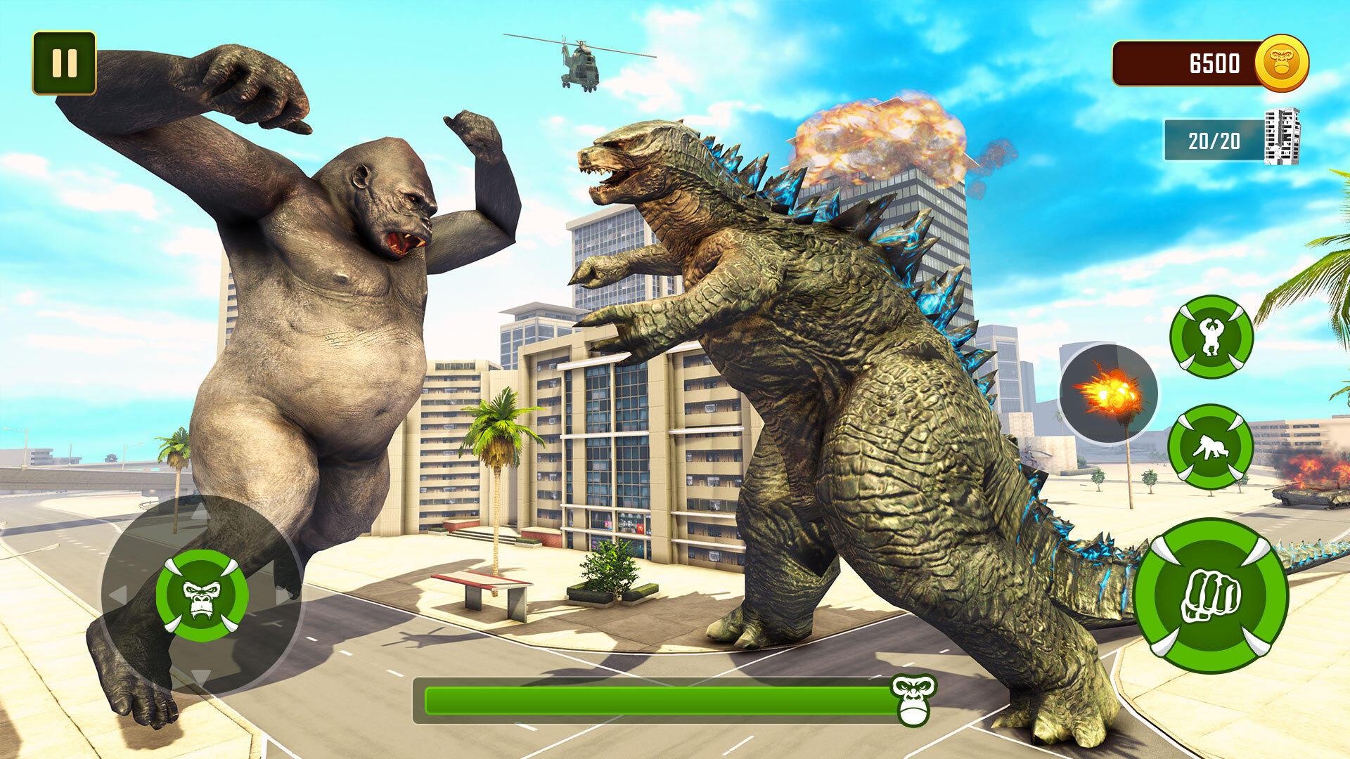 King Kong vs Godzilla Fighting android iOS-TapTap