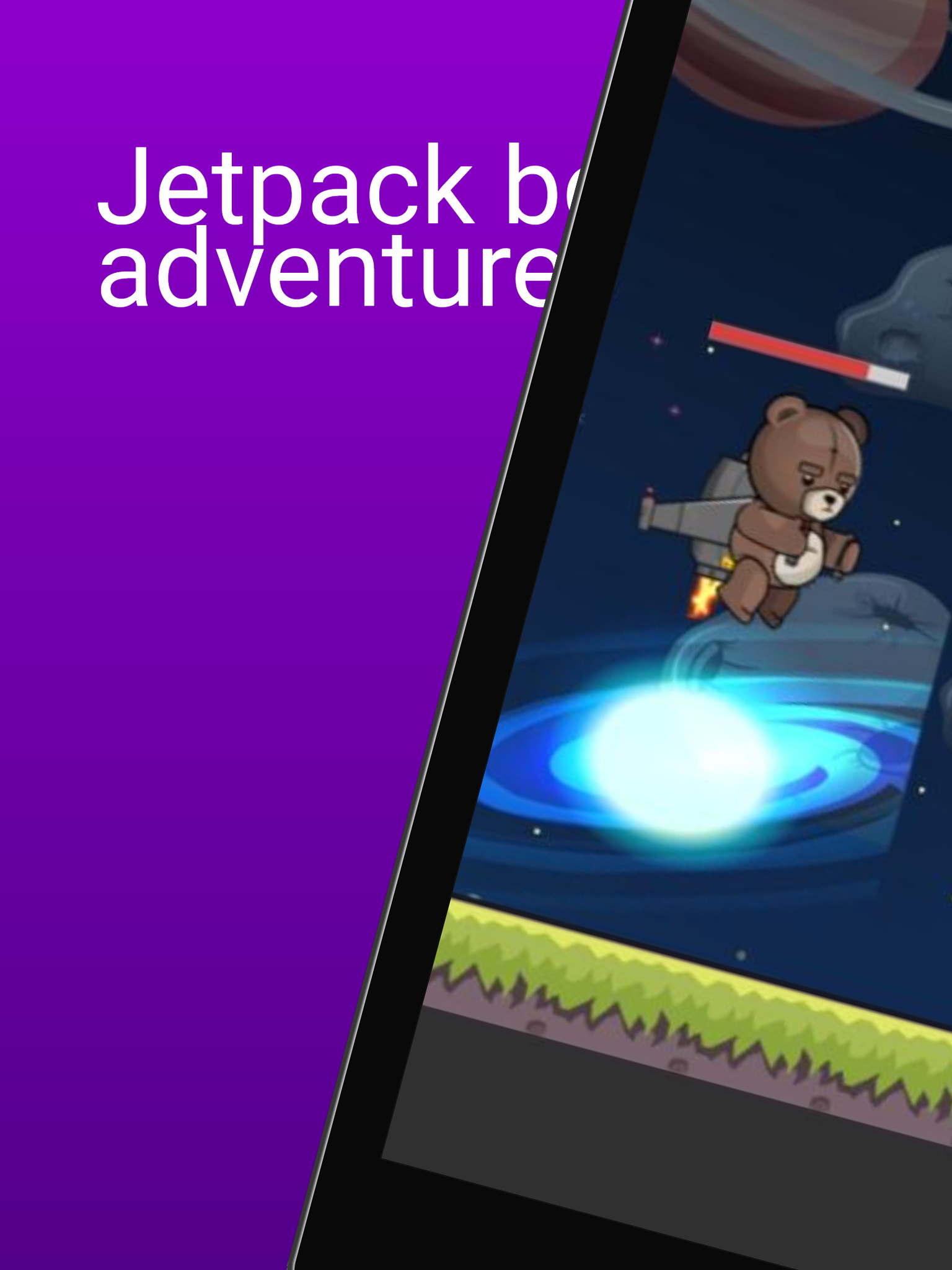 Jetpack Bear Adventure Game android iOS-TapTap
