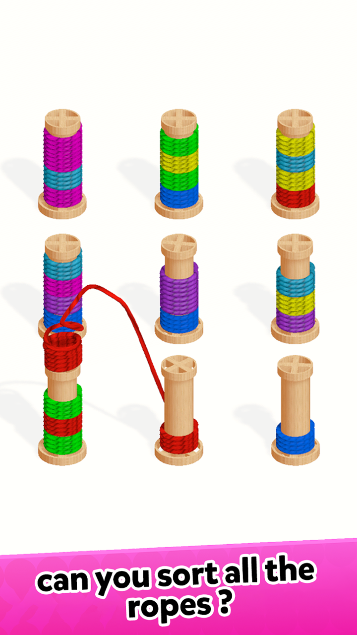 Rope sort Puzzle android iOS apk download for free-TapTap
