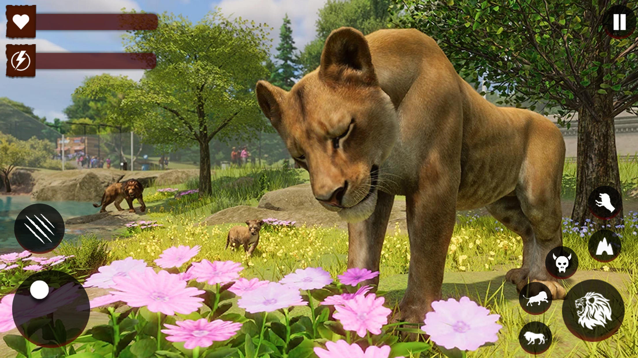 Wild Lion family simulator android iOS apk download for free-TapTap