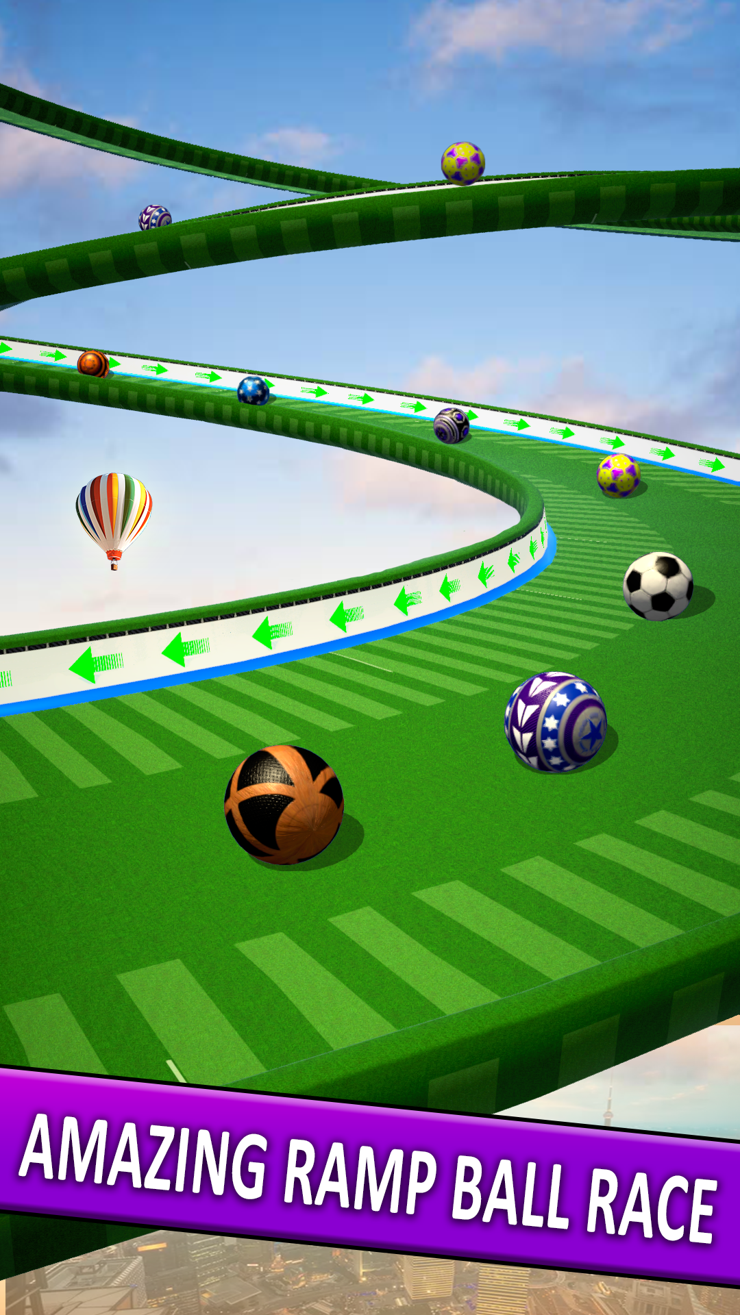 Sky Rolling Racing Balls 3D android iOS-TapTap