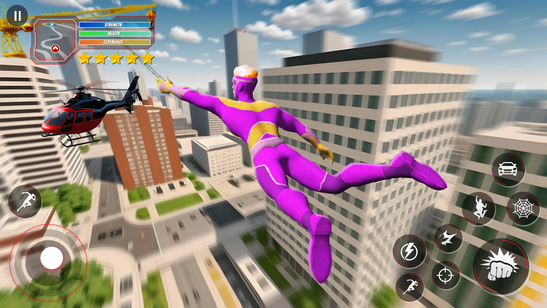 Super Rope Hero: Flying City android iOS apk download for free-TapTap