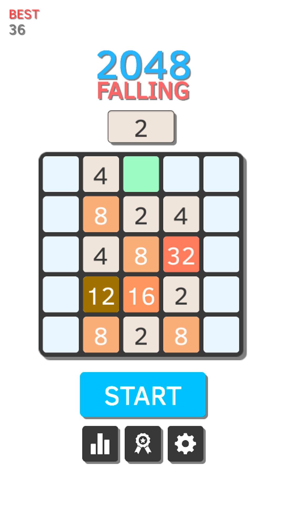Falling Tiles 2048 android iOS apk download for free-TapTap