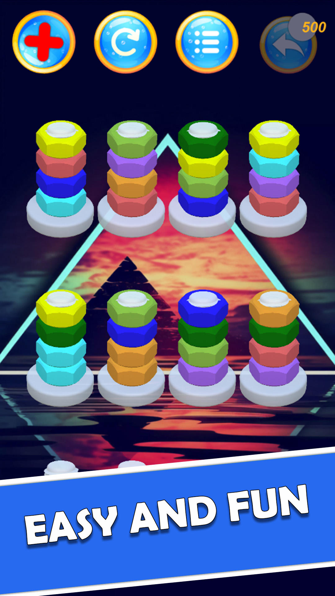 Nuts Sort 3D Screw Puzzle Game for Android/iOS - TapTap