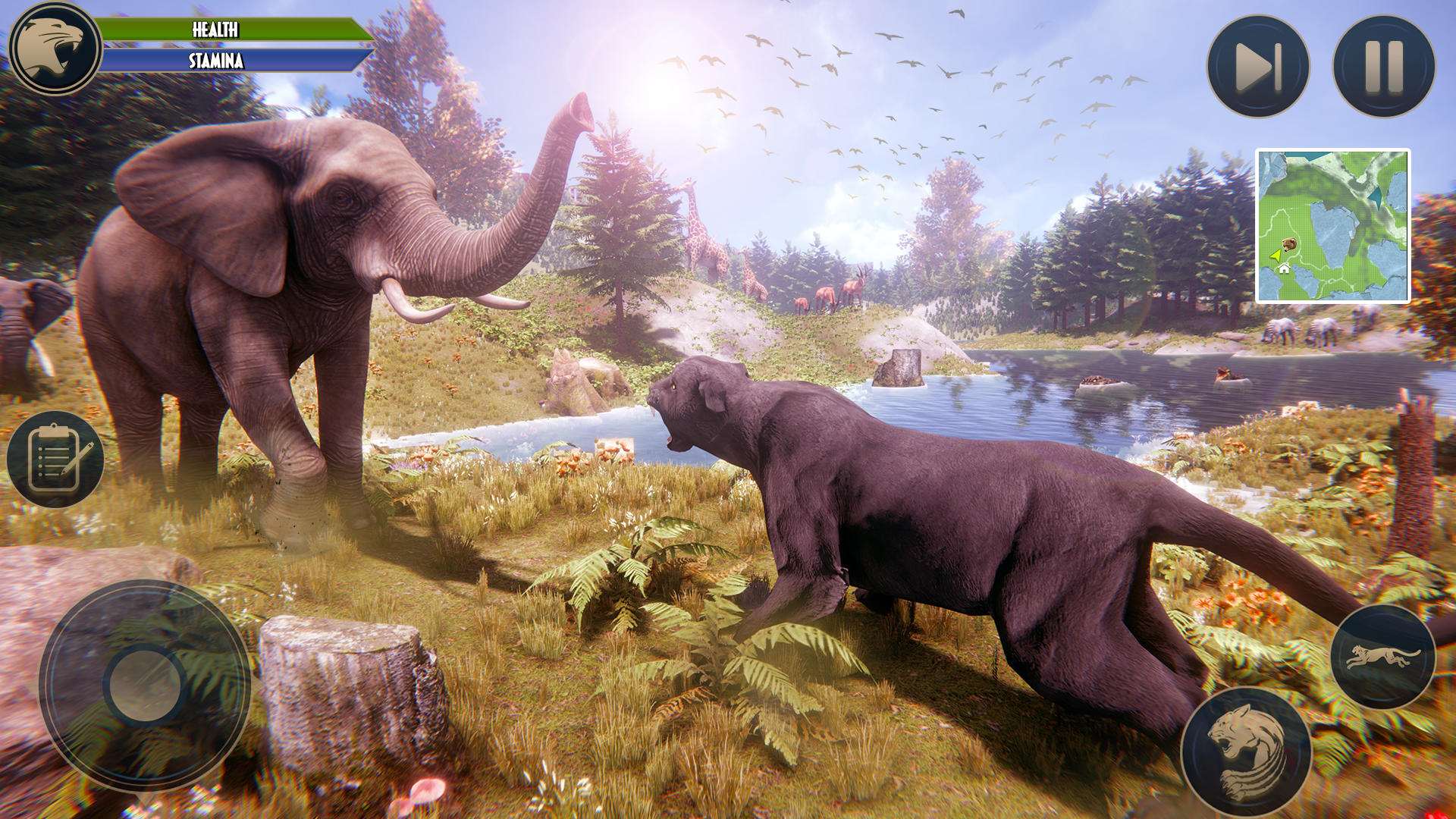 Wild Panther Animal Life Sim android iOS-TapTap