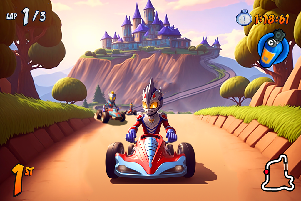 Ultraman Hero Car Racing android iOS-TapTap