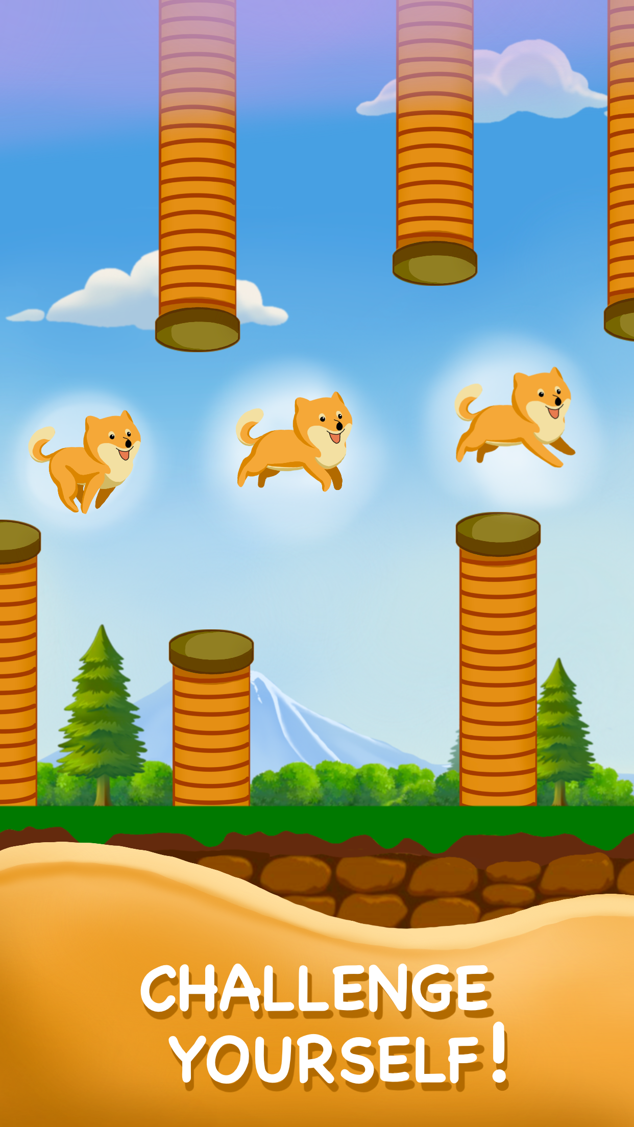Dog Tap Jump: Puppy Adventure! android iOS-TapTap