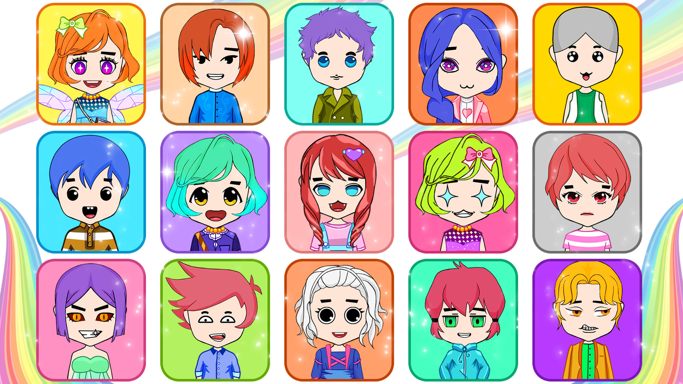 Chibi Dolls Dress Up Makeove android iOS apk download for free-TapTap