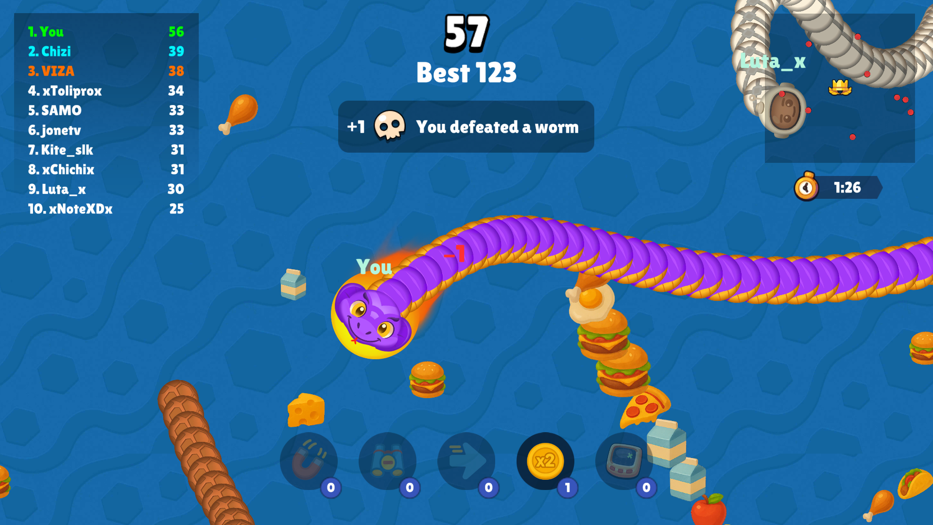 Worm vs Worms: Snake Arena.io for Android/iOS - TapTap