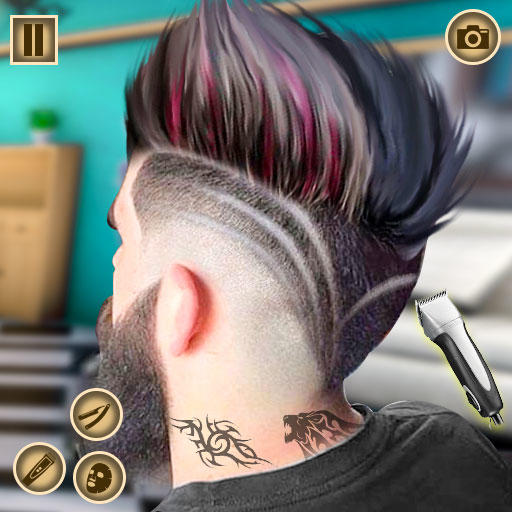 Hair Cutting Barber Shop Game android iOS-TapTap