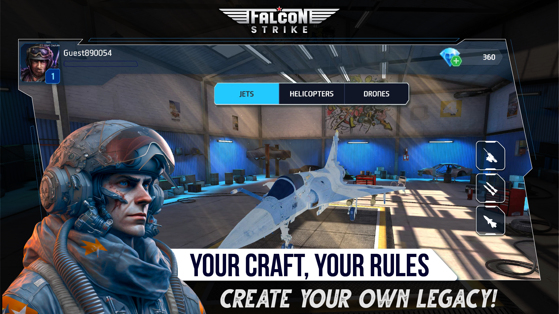 Falcon Strike:Jet Fighter Game android iOS apk download for free-TapTap