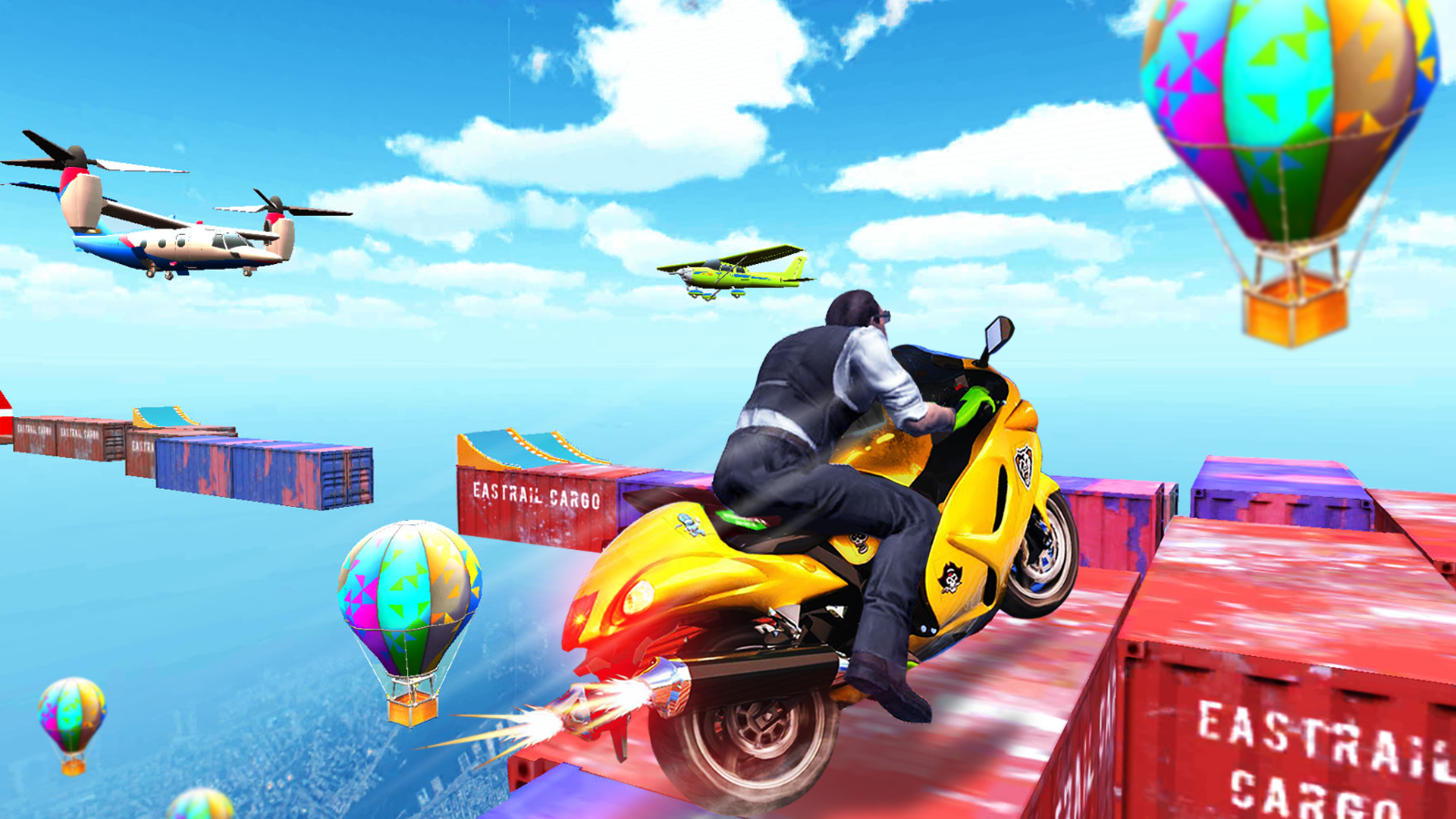 Gangster Bike Stunts 3D - Extr android iOS-TapTap