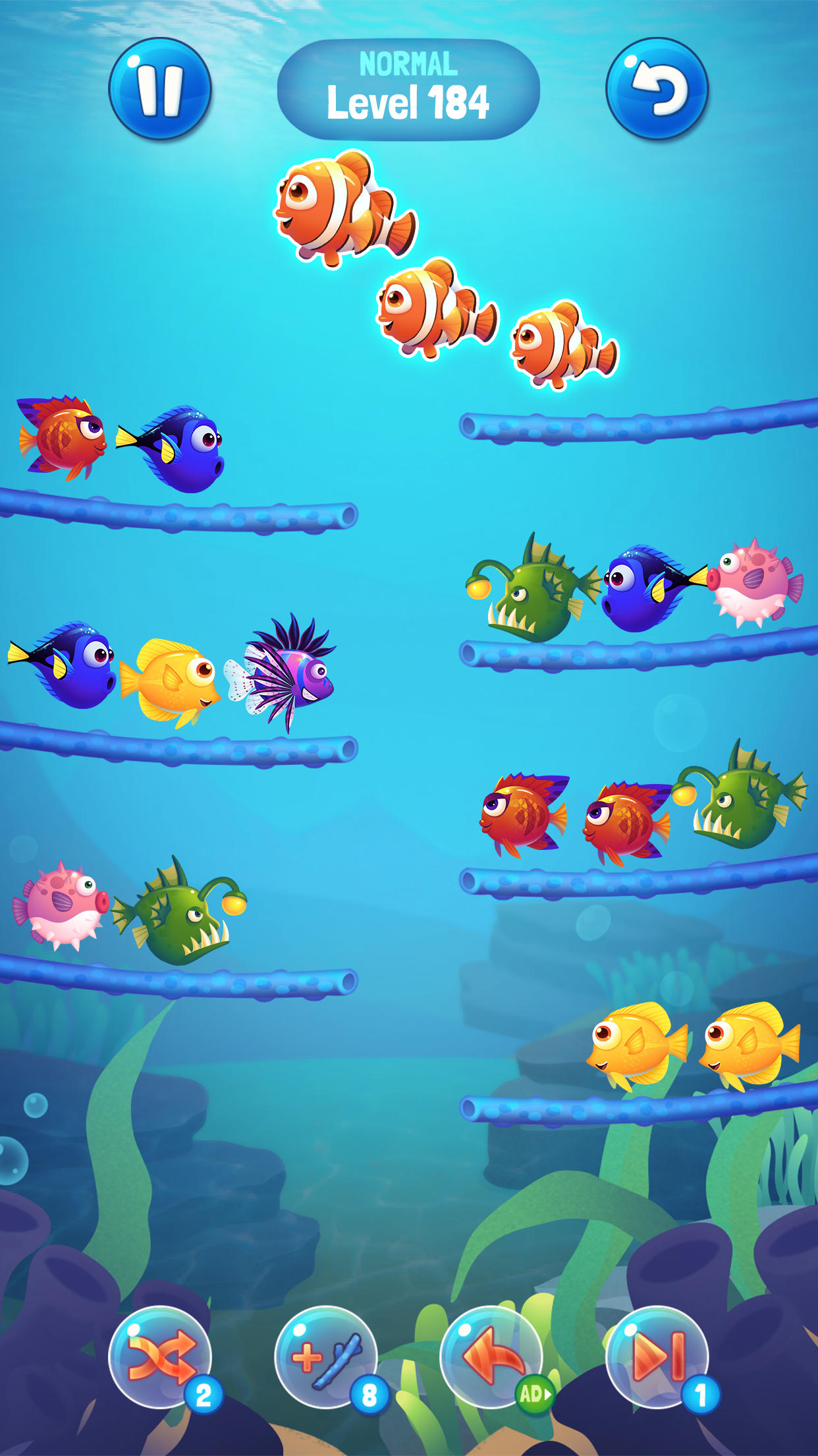 Fish Sort Puzzle - Color Fish android iOS apk download for free-TapTap