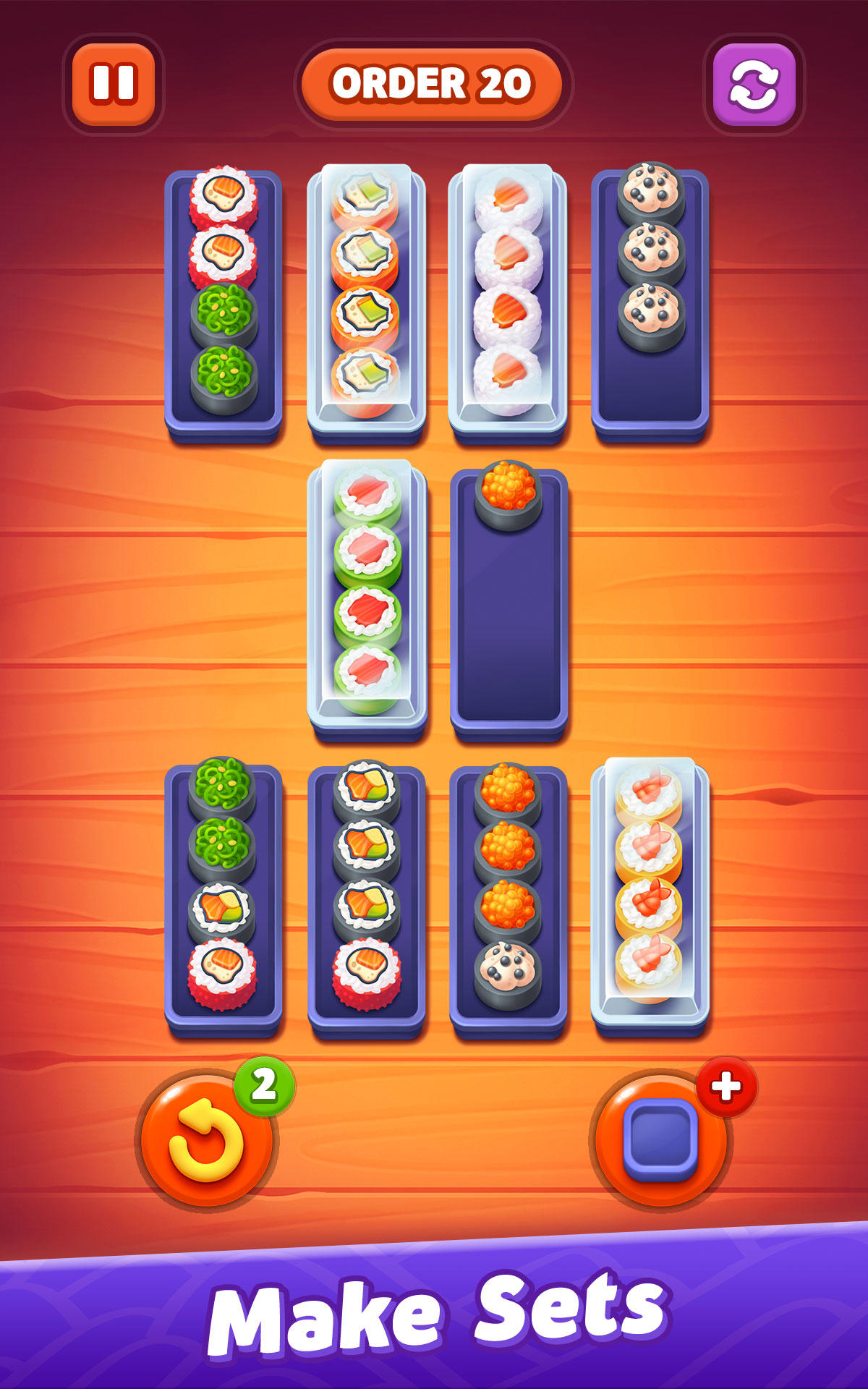 Sushi Sort: Color Sorting Game for Android/iOS - TapTap