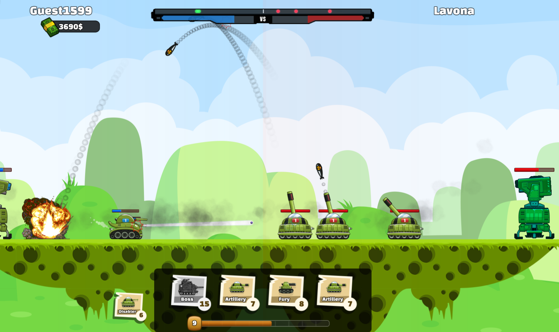 Tanks Defence android iOS apk download for free-TapTap