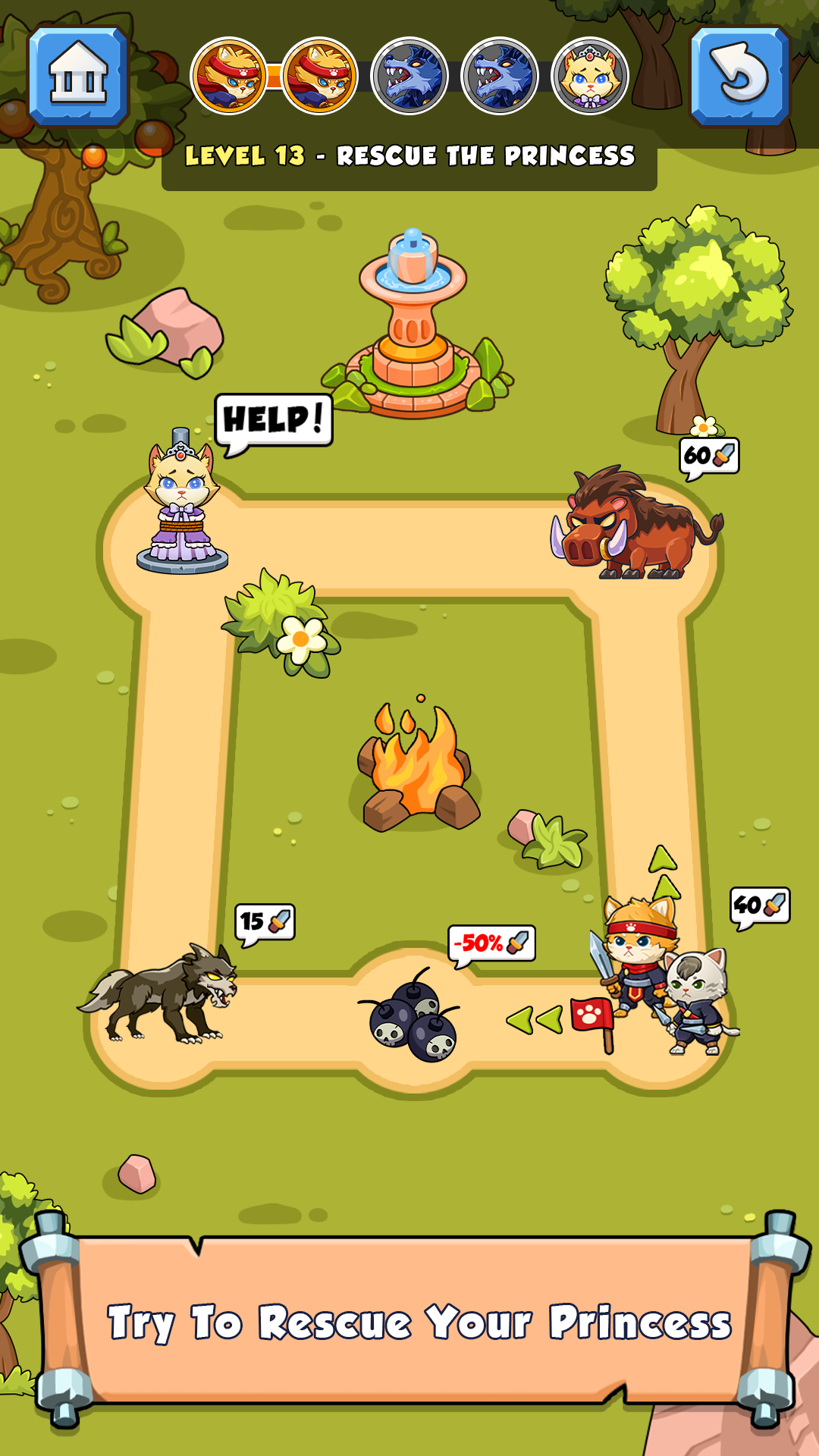 Cat Clash: Escape The Forest android iOS-TapTap