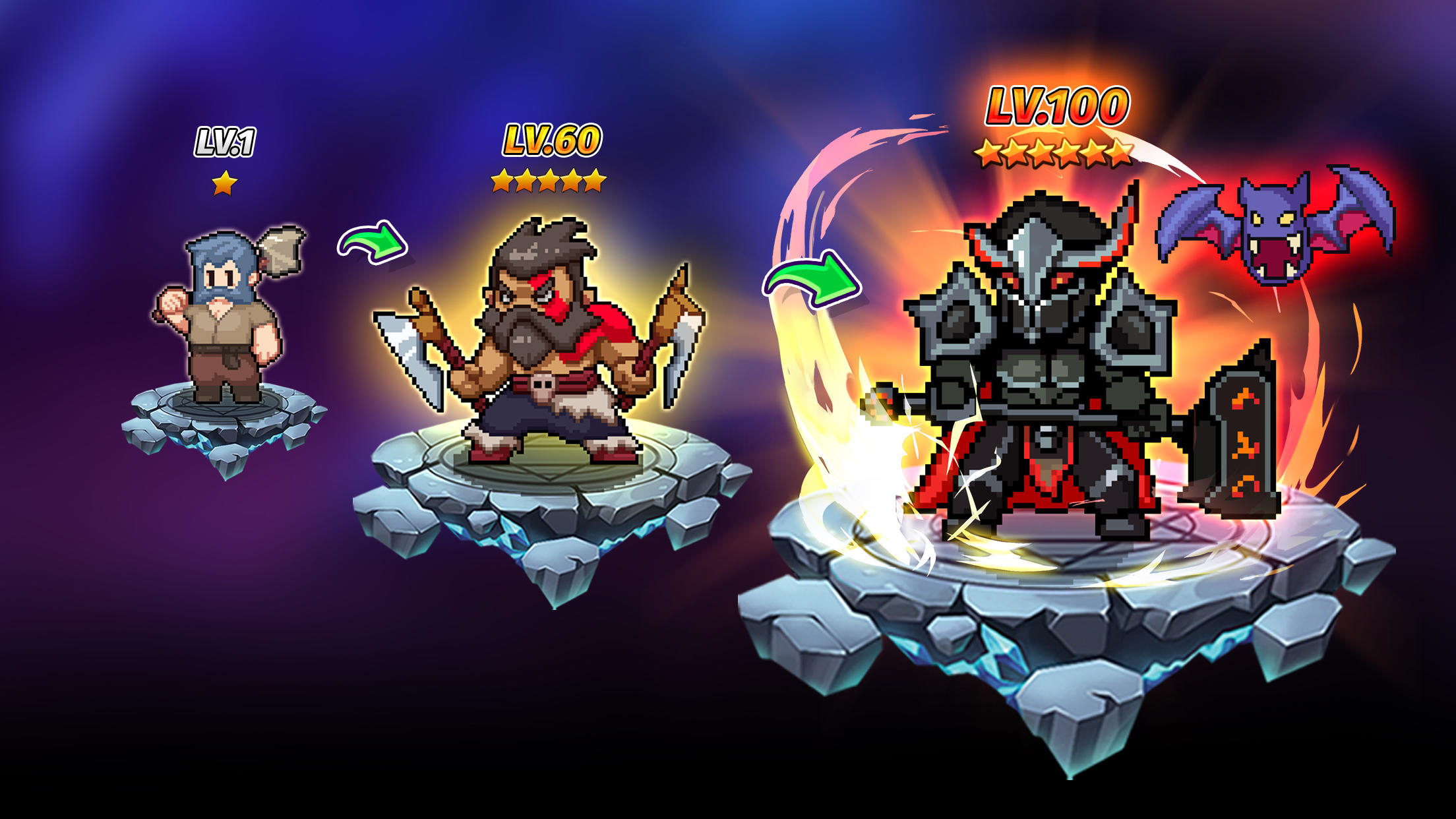 Guardian War: RPG Pixel Games android iOS apk download for free-TapTap