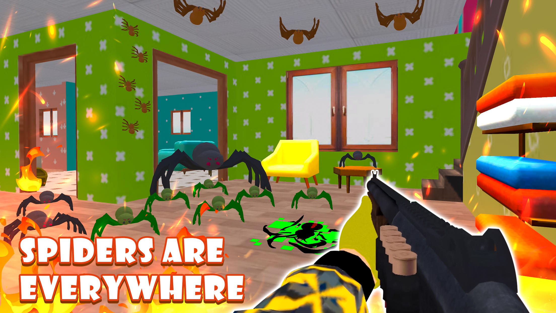 Kill The Spider: Shoot 'Em Up android iOS apk download for free-TapTap