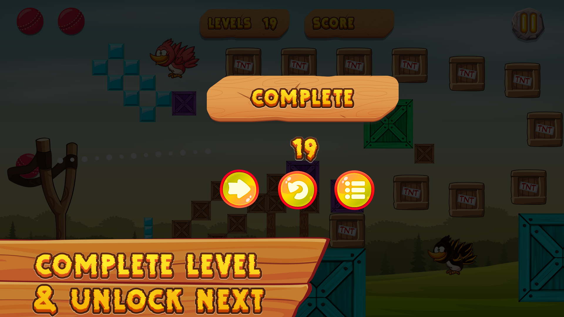 Ball Slingshot Bird Game android iOS apk download for free-TapTap