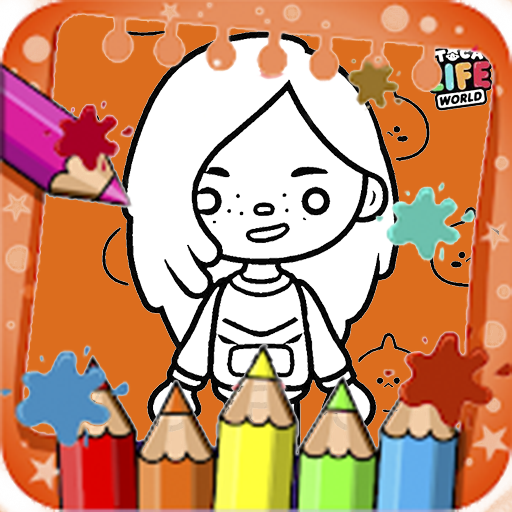 Toca Boca Coloring Game for Android/iOS - TapTap