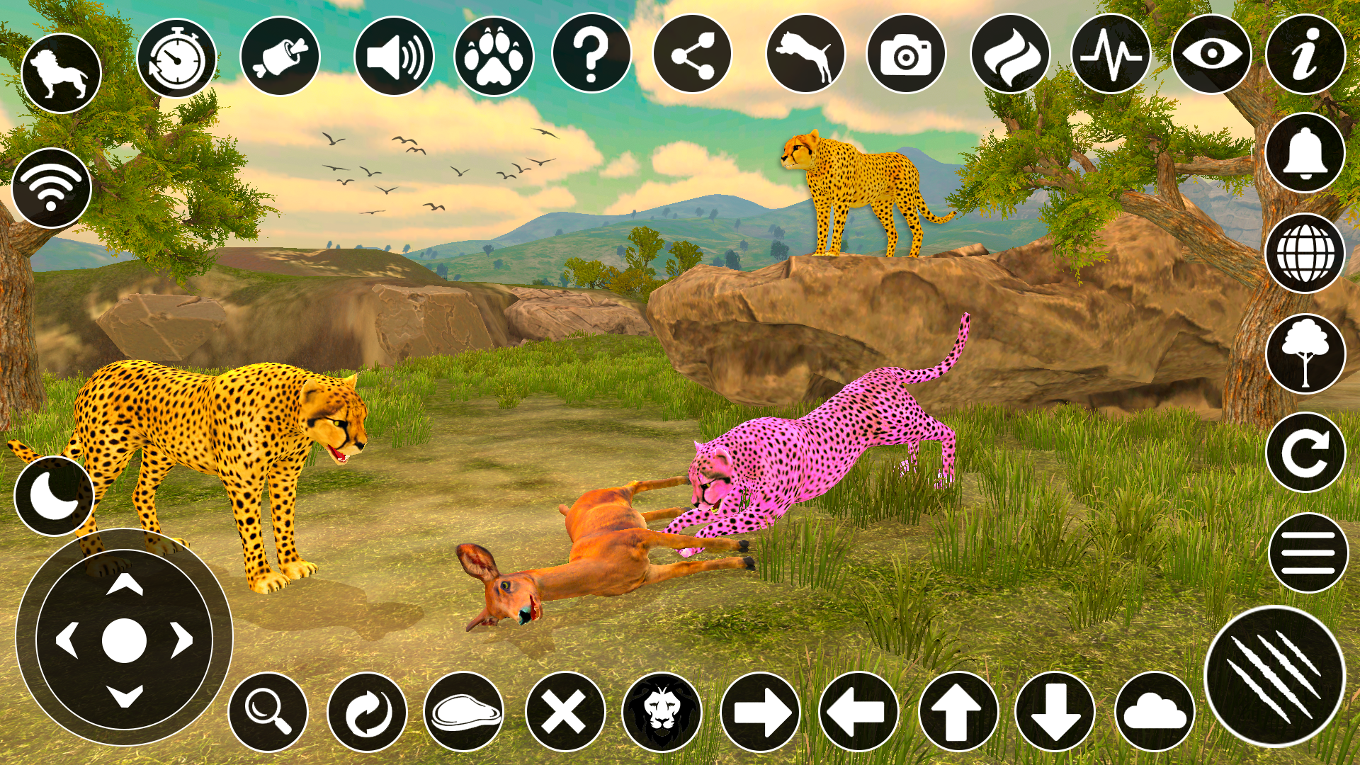 Cheetah Family Simulator Games android iOS apk download for free-TapTap