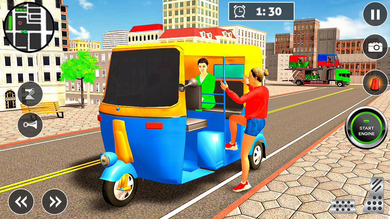 Auto Rickshaw Driving game 3d android iOS-TapTap