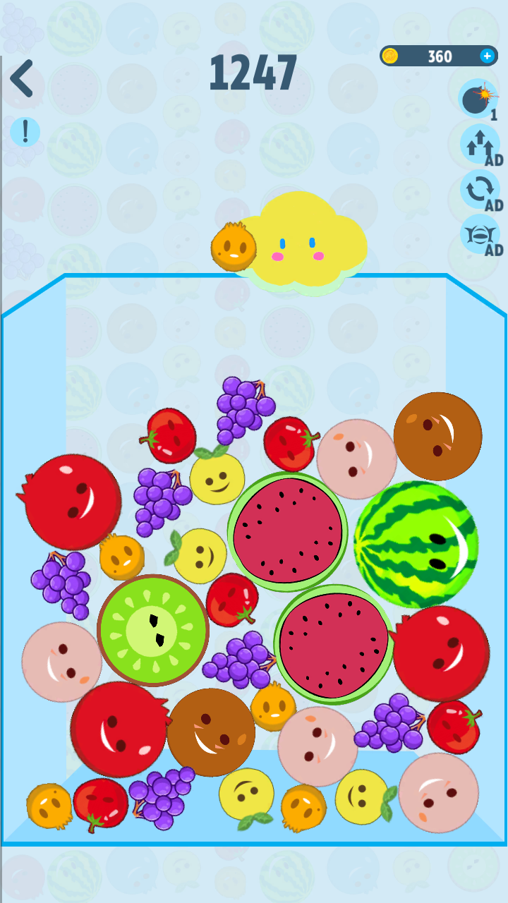 Watermelon Drop Fruit Merge android iOS-TapTap