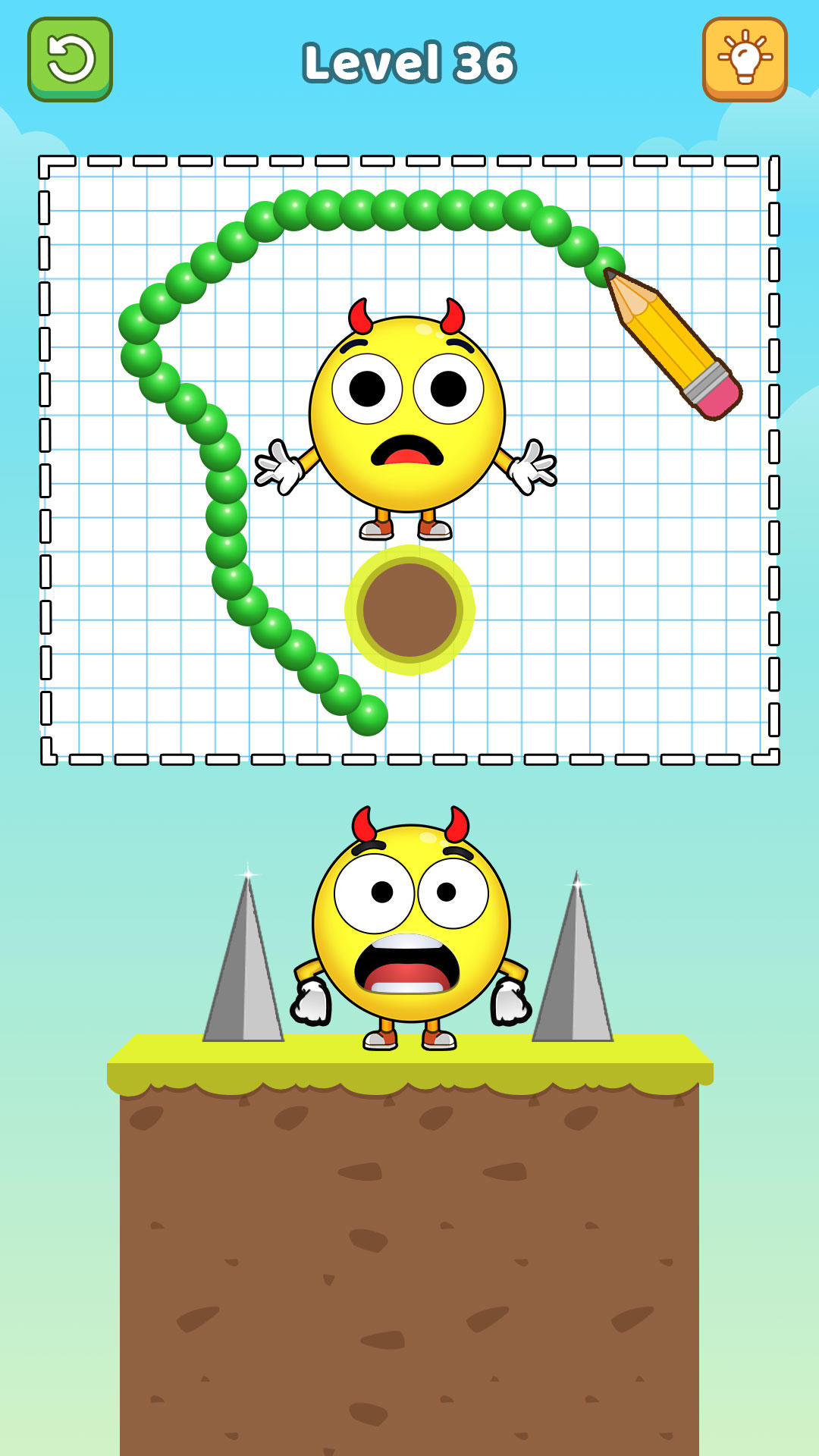 Draw Line To Smash Angry Eggs android iOS apk download for free-TapTap