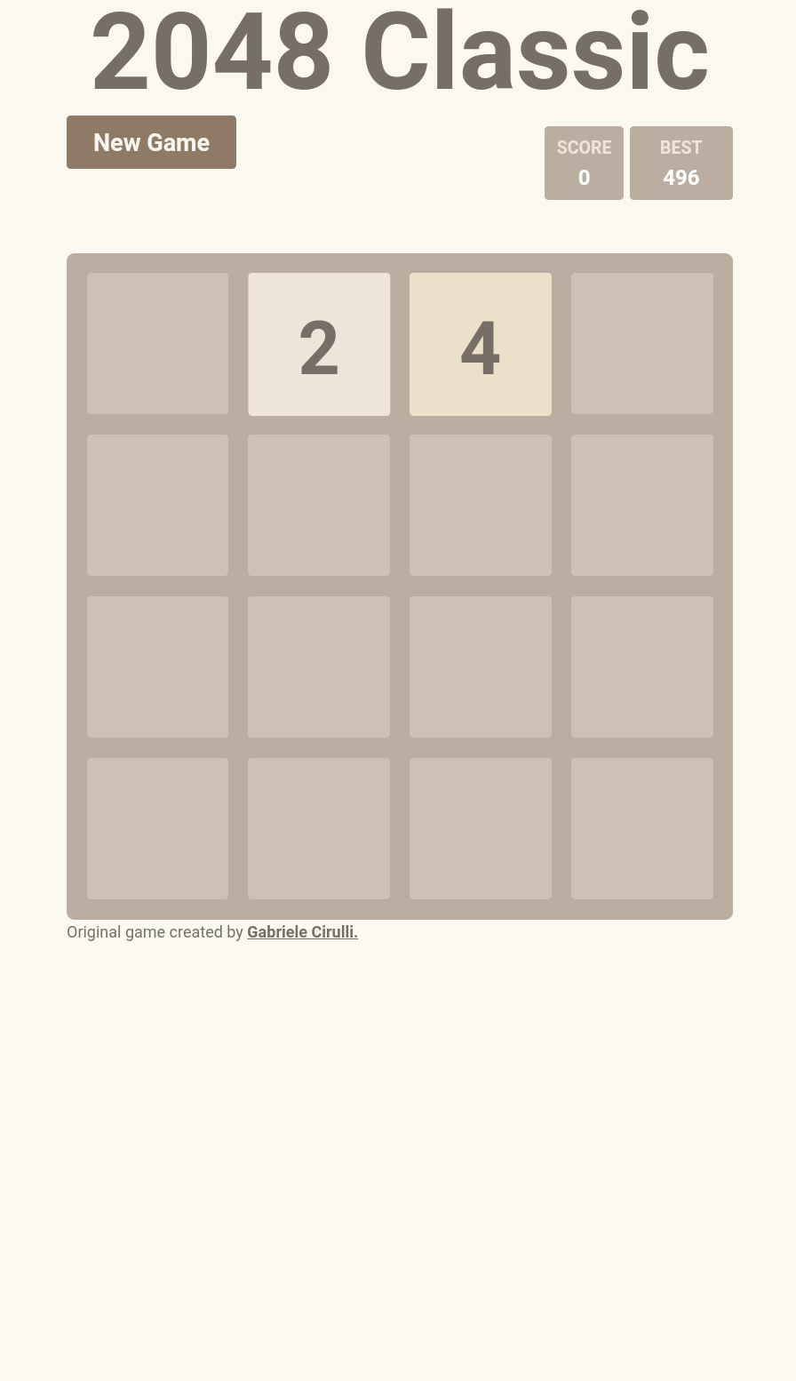 2048 Classic android iOS-TapTap