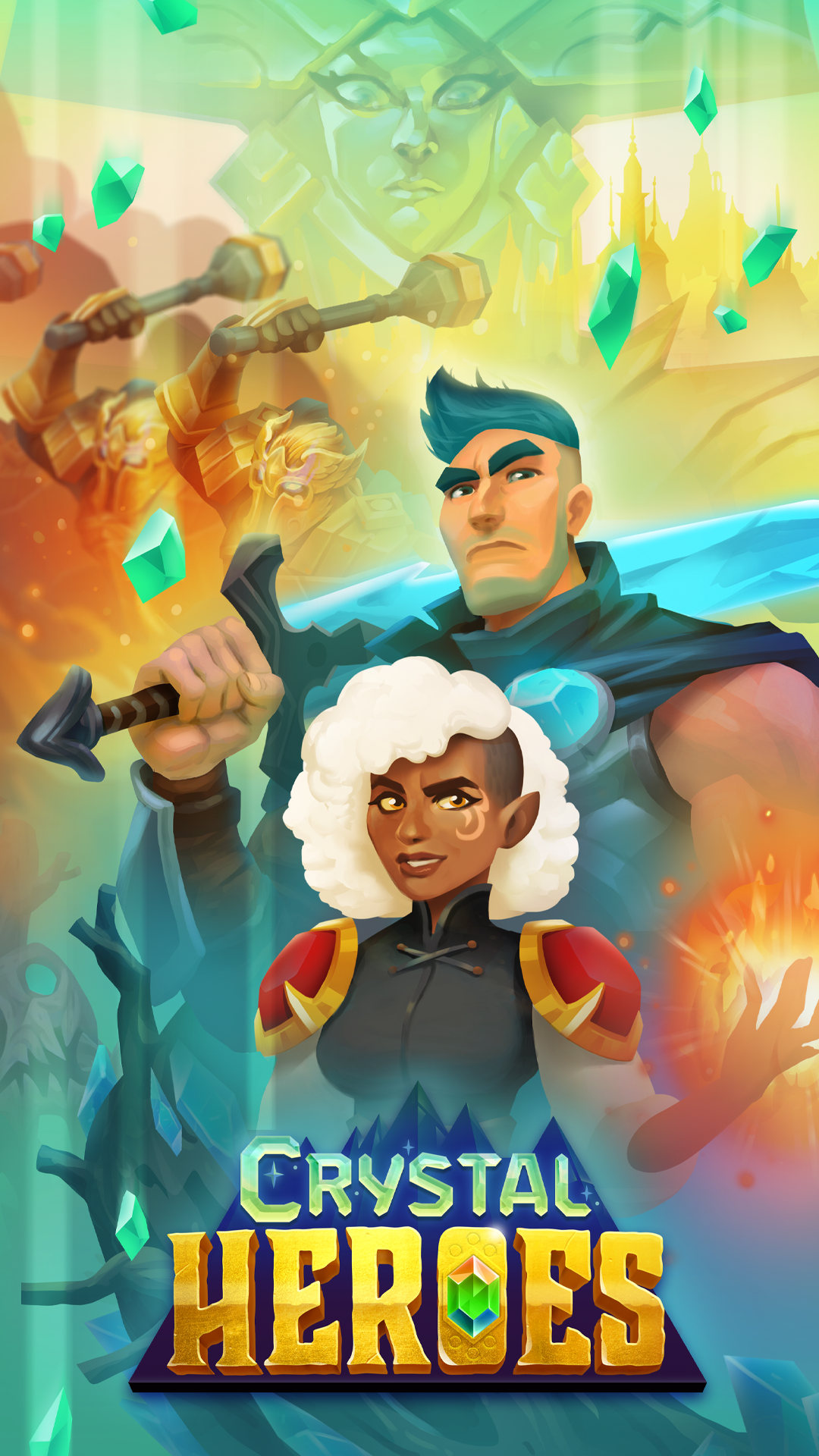 Crystal Heroes - Merge Saga android iOS apk download for free-TapTap