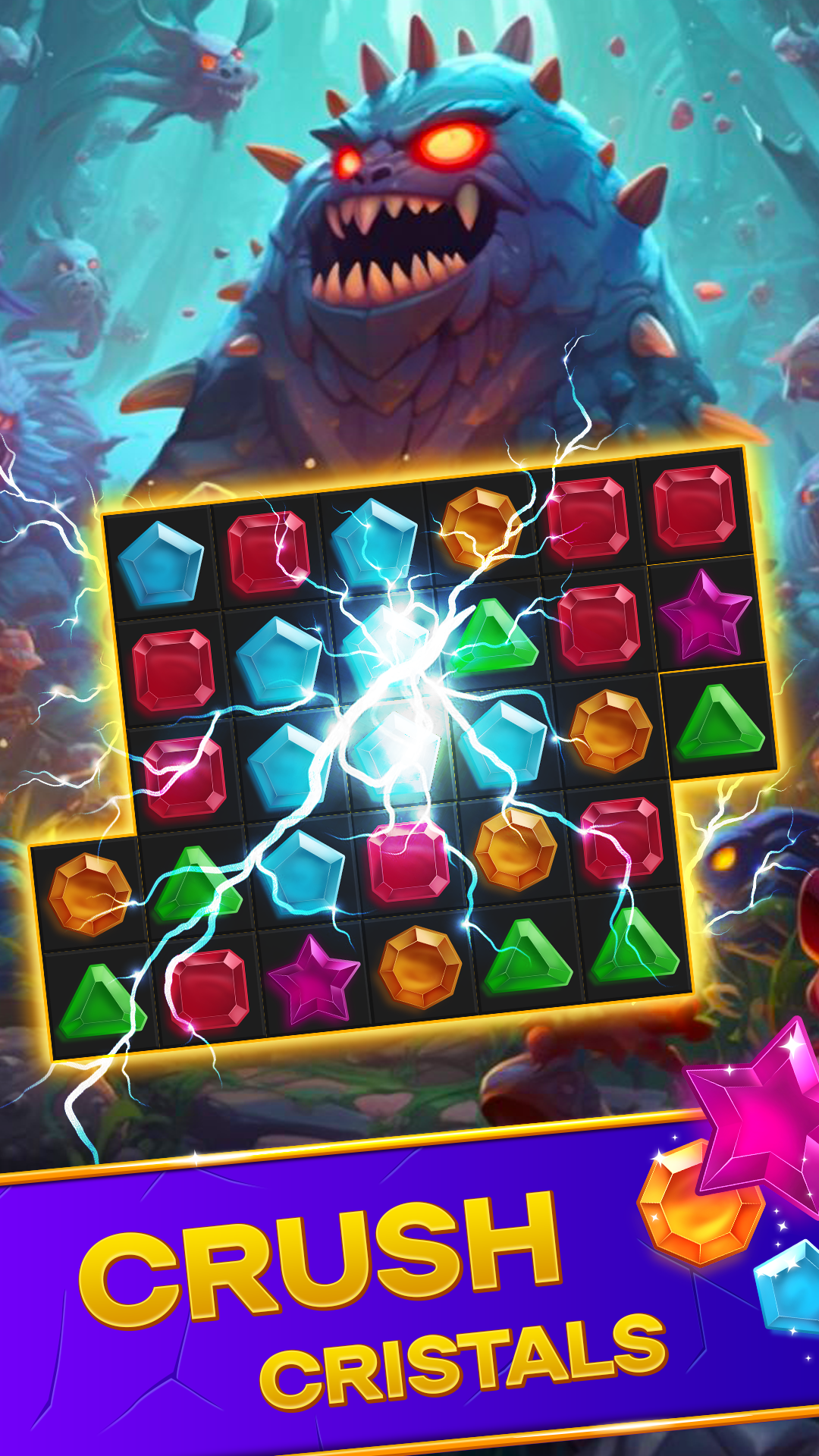 Crystal Saga: match 3 d games for Android/iOS - TapTap