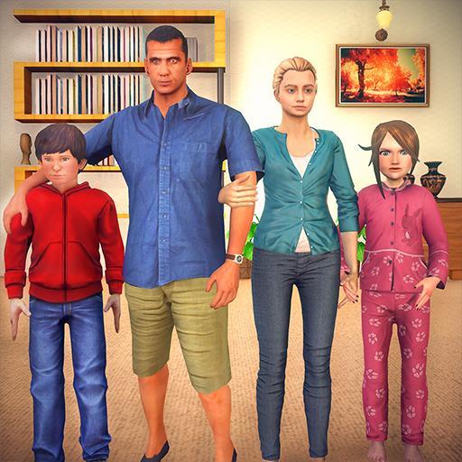 Virtual Family Dad Life- Happy Family Simulator 3D for Android/iOS