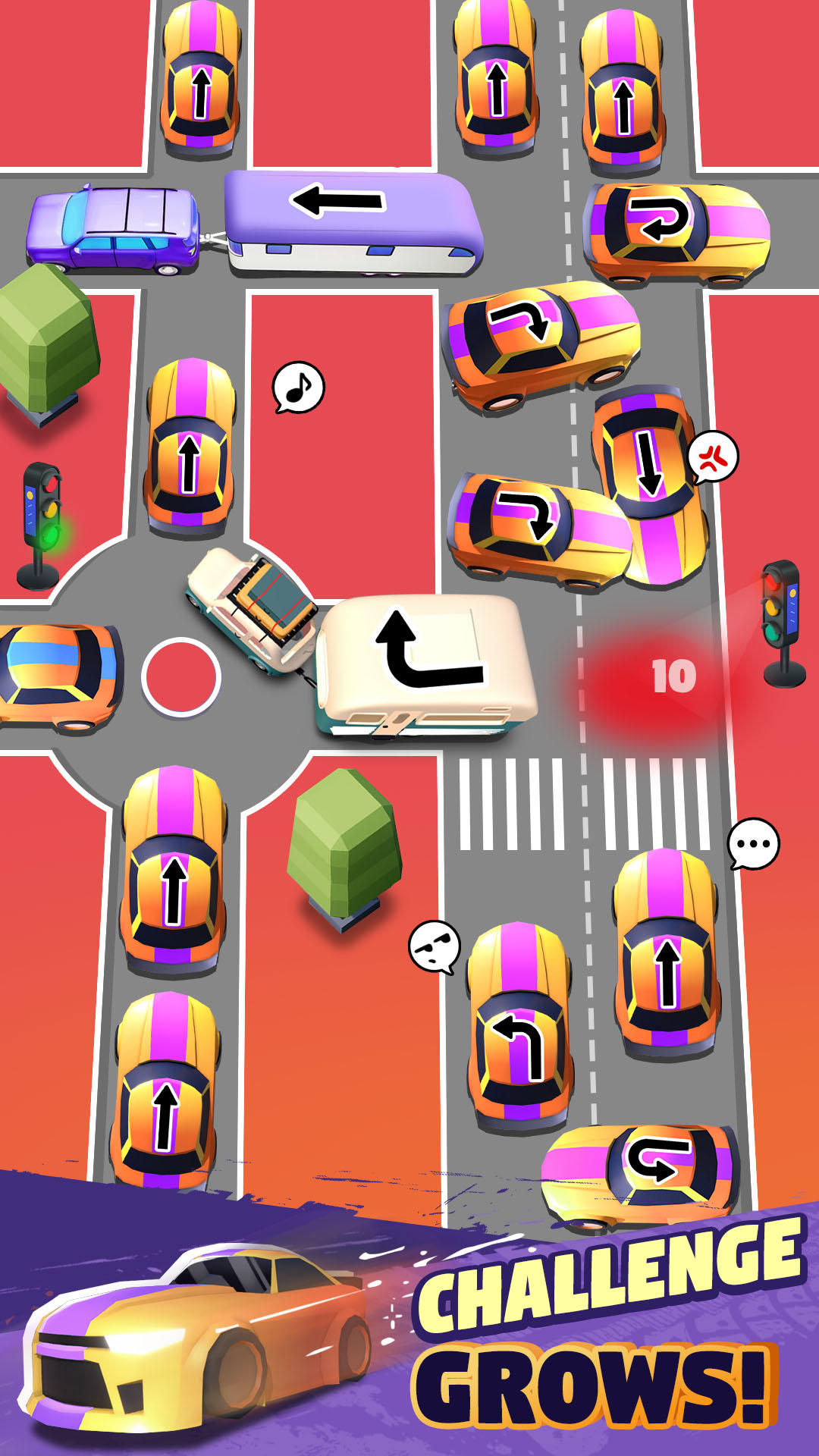 Jam Escape: Car travel android iOS apk download for free-TapTap