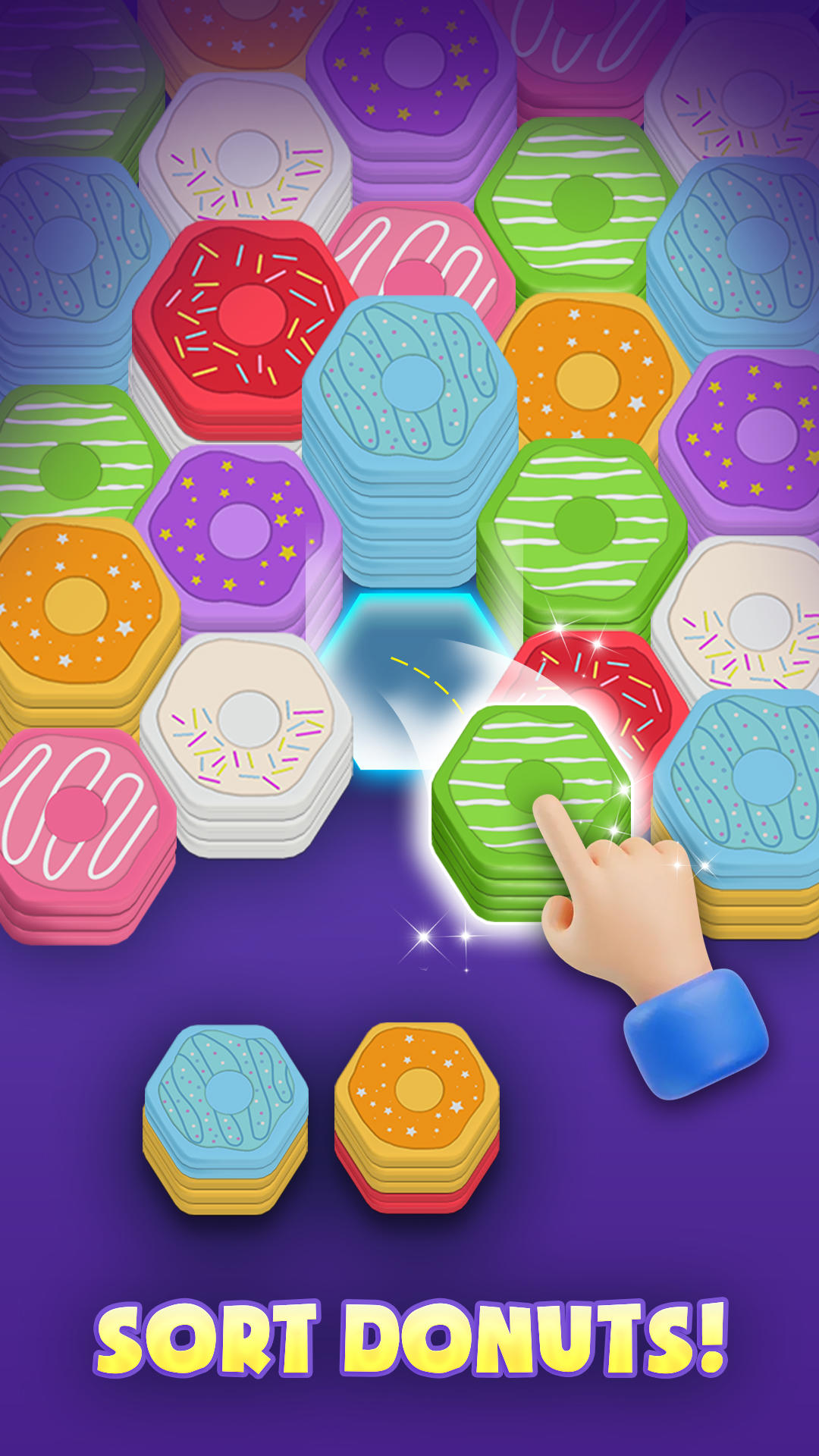 Donut Stack Sort android iOS apk download for free-TapTap