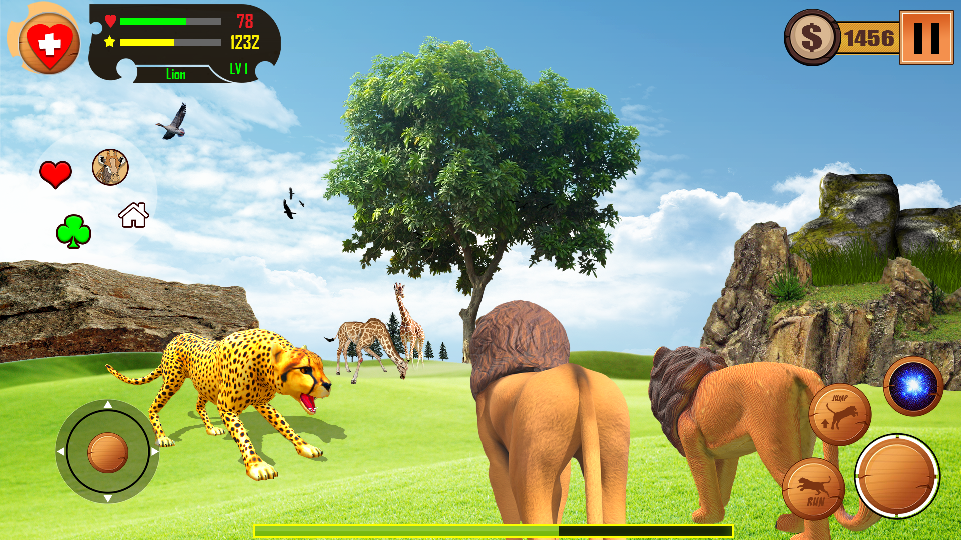 Lion Family Simulator Games 3d android iOS-TapTap