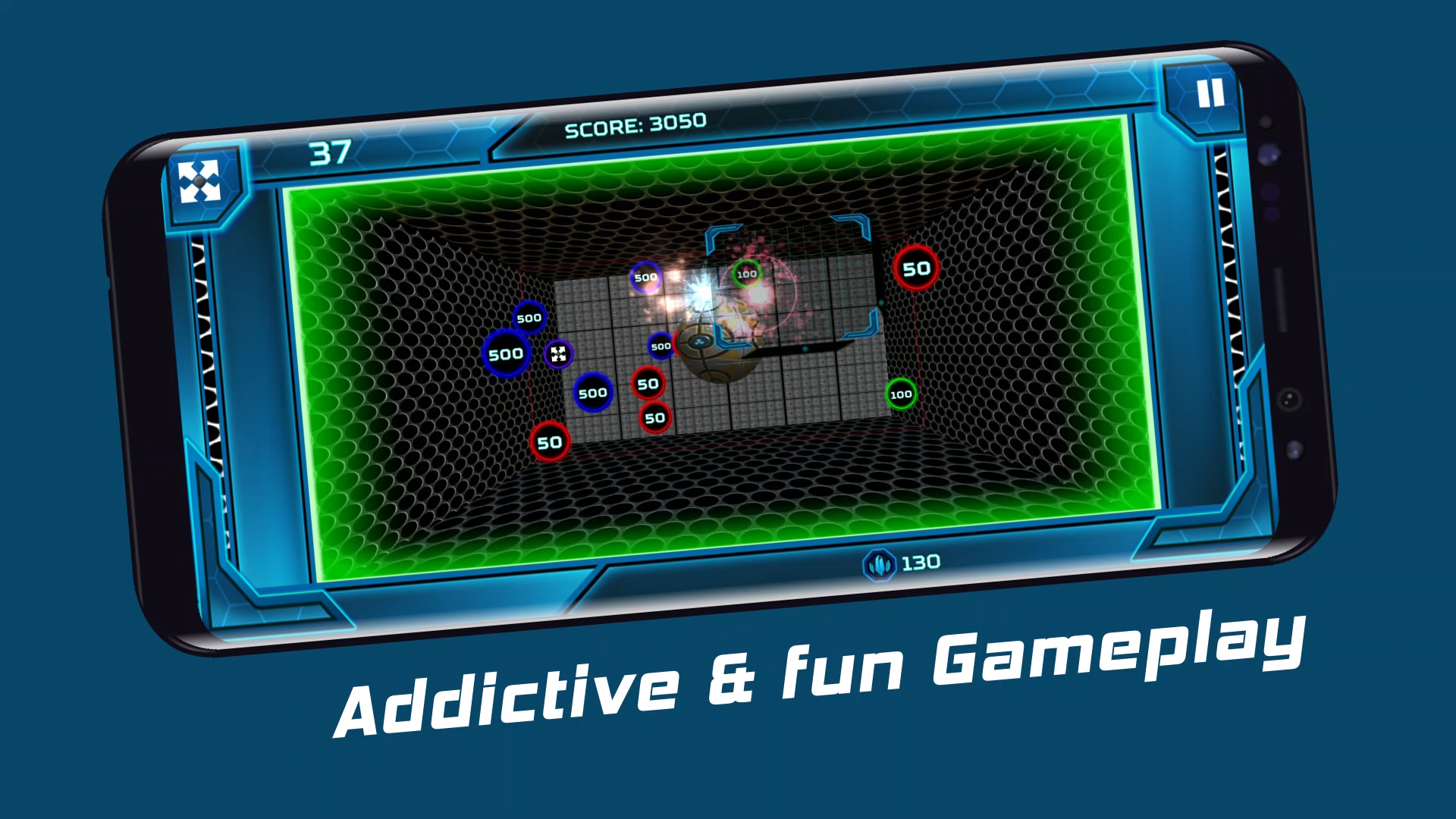 Hyper-Smash: The reverse breakout game for Android/iOS