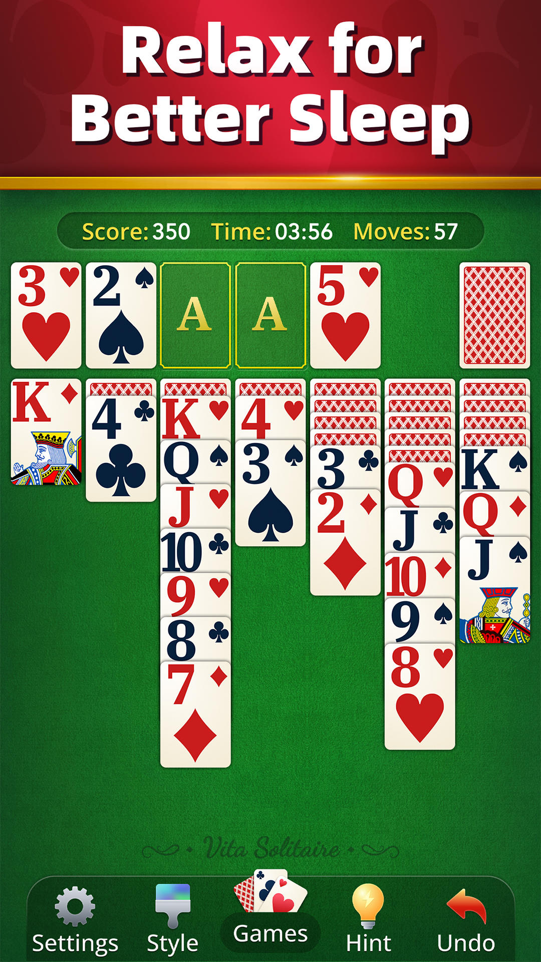 Vita Solitaire for Seniors for Android/iOS - TapTap