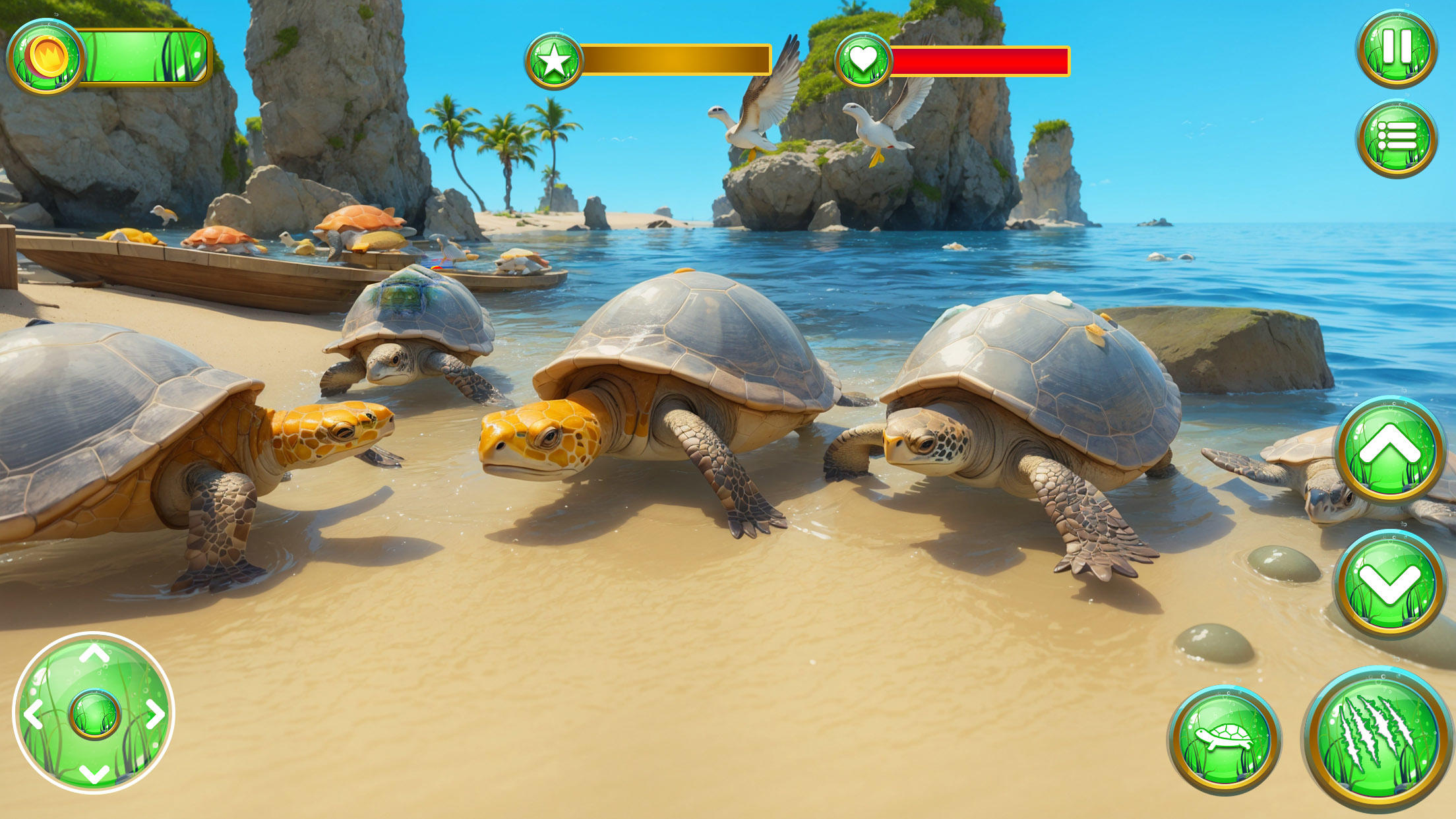 Wild Turtle Family Simulator android iOS apk download for free-TapTap