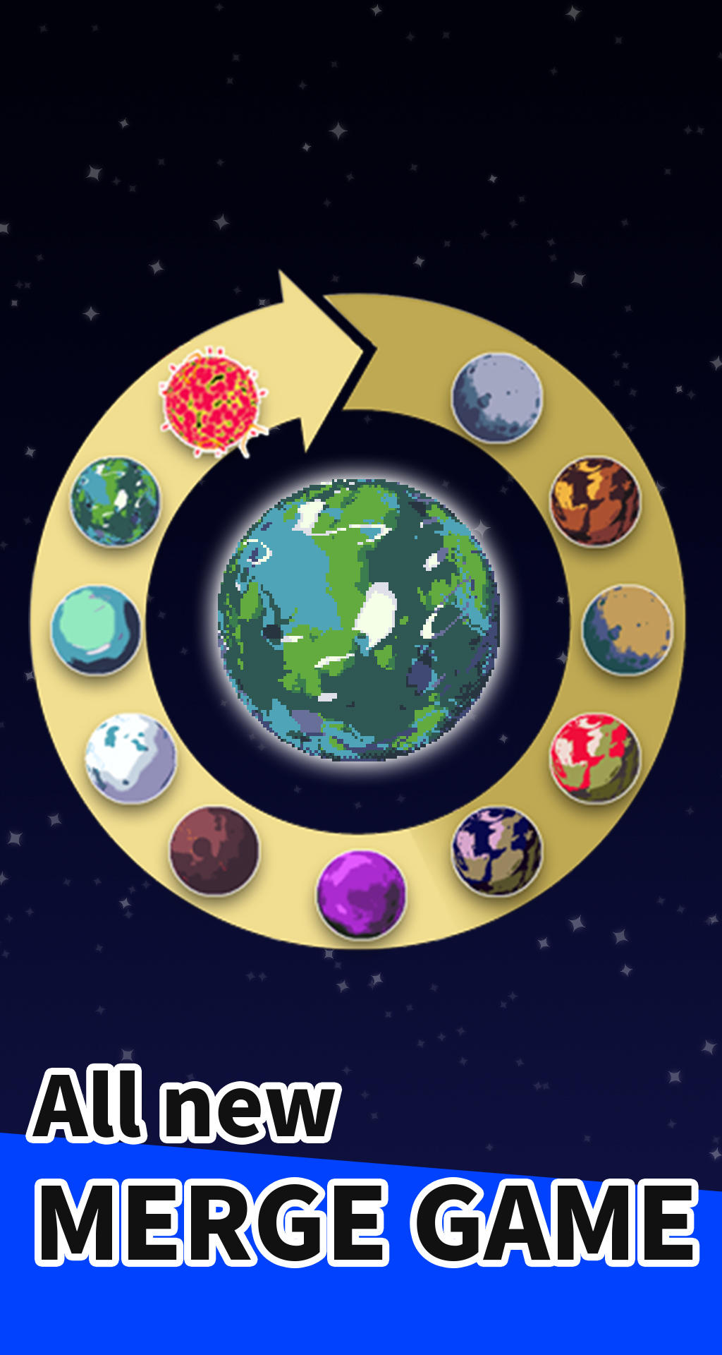 Planet Merge: Hard Melon Game android iOS apk download for free-TapTap