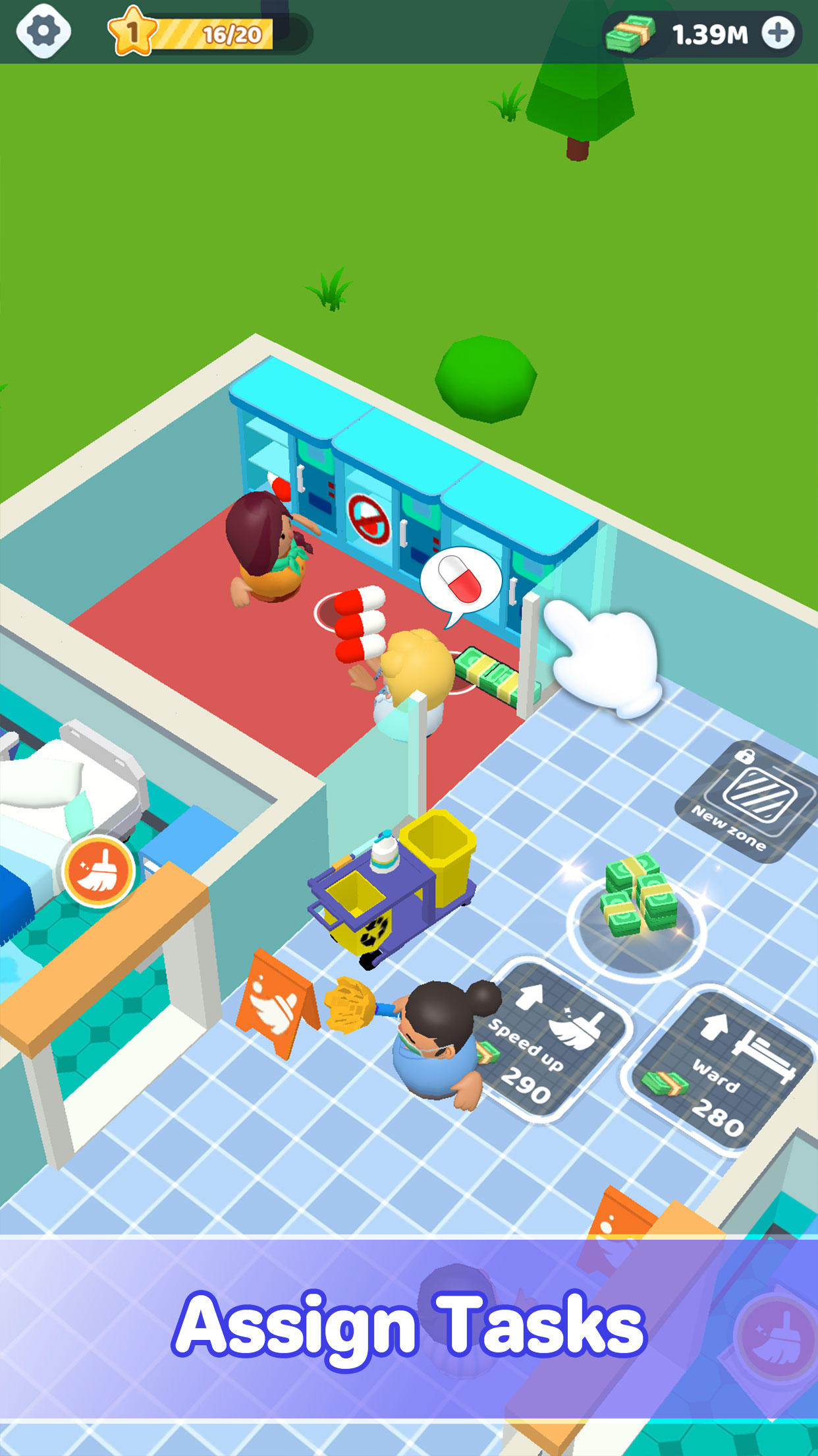 Hospital Manager Simulator android iOS apk download for free-TapTap
