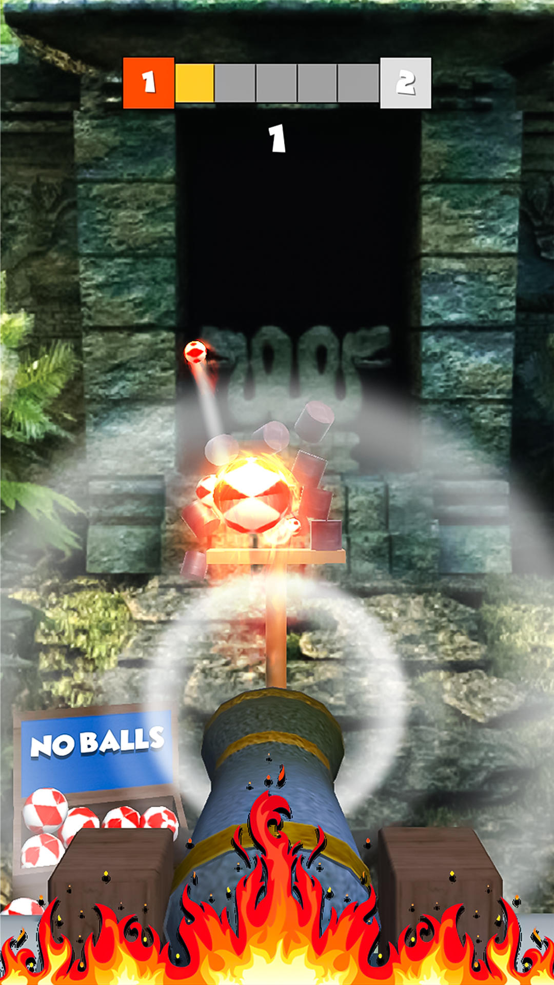 Hit Knock Cans Down android iOS-TapTap