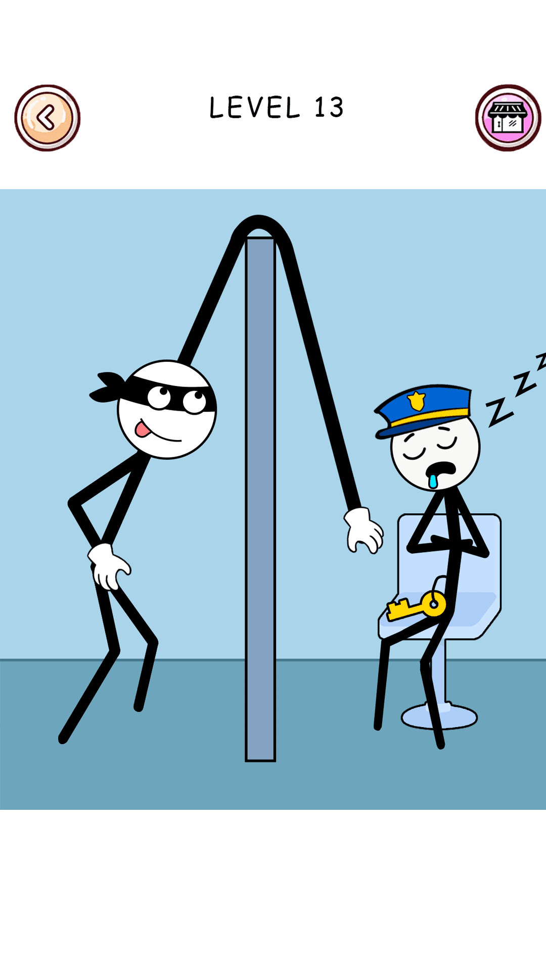 Stickman Thief Puzzle Game android iOS-TapTap