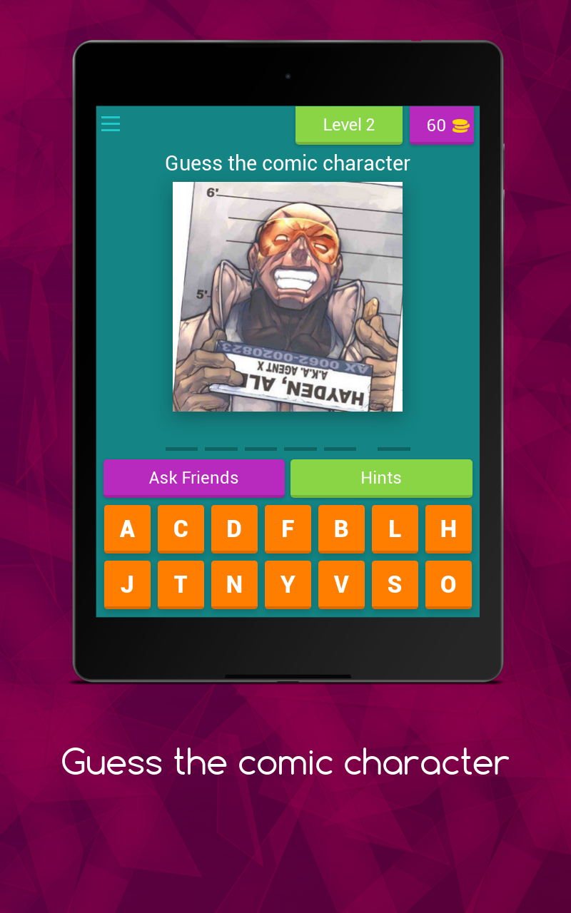 Guess the comic character android iOS apk download for free-TapTap