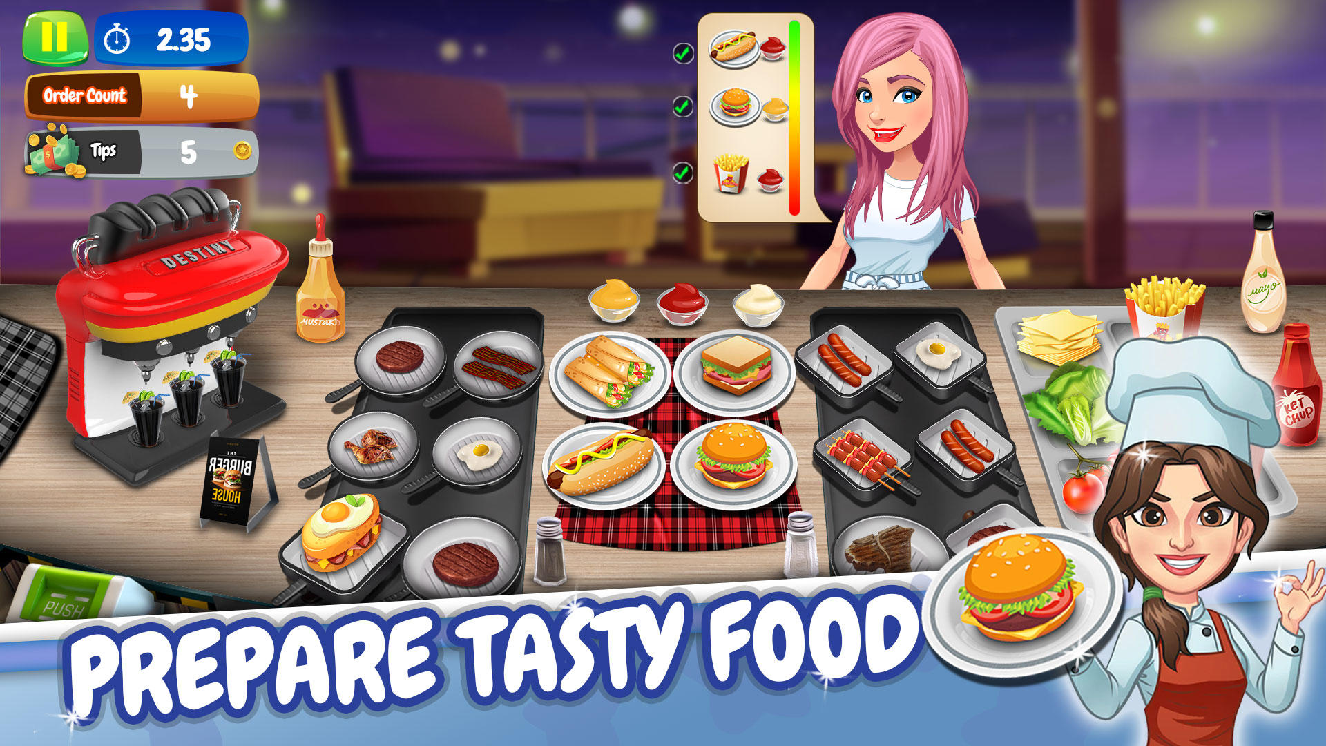 Burger Games: Cooking Games 3D android iOS apk download for free-TapTap