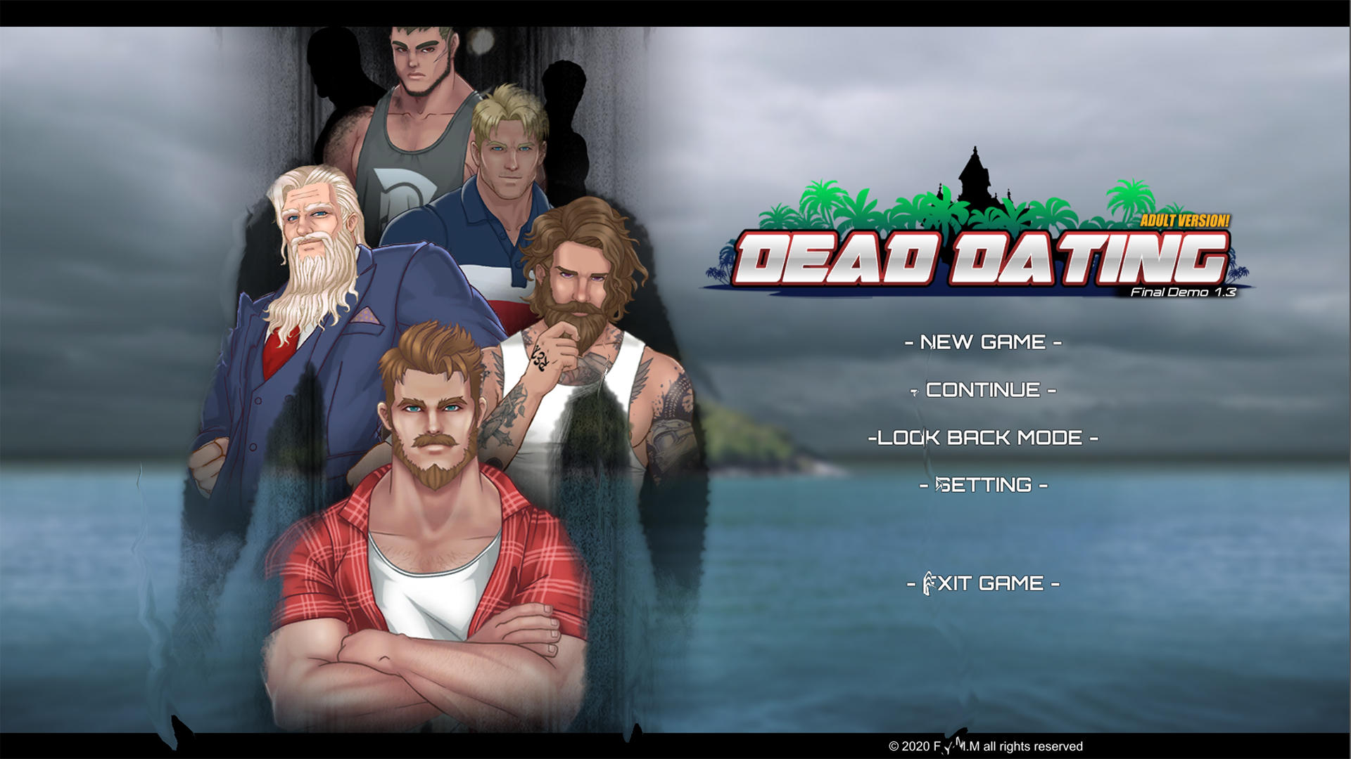 DEAD DATING-P.P : Your Gay summer horror bromance for Android/iOS