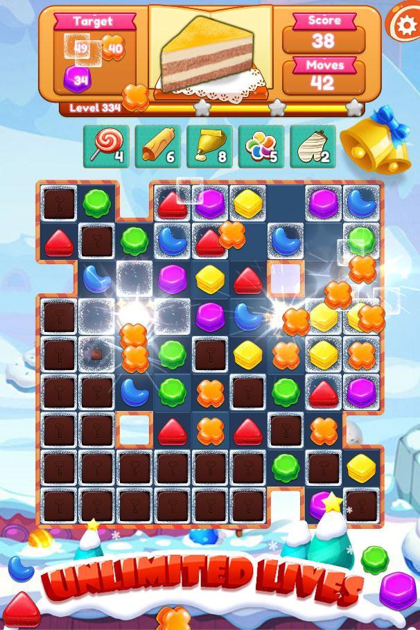 Cookie Crush - Match 3 Games Free Puzzle Game for Android/iOS